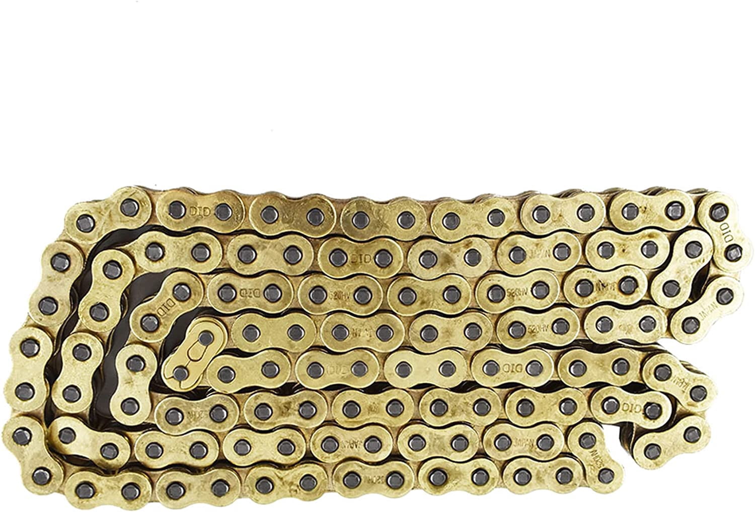 PET-U 520 O-Ring Gold Drive Chain Replacement for 120 Links 520 x 120 ...