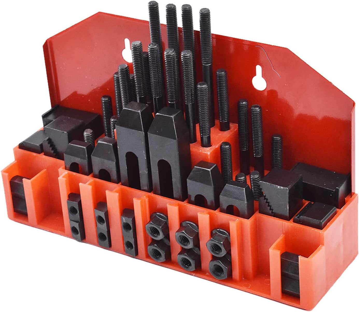 PET-U 58 Pc 7/16 Inch T-Slot Hold Down Clamp Clamping Kit Mill ...