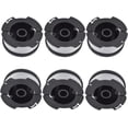 PET-U (6-Pack 30ft 0.065 Trimmer Spool Replacement for Black + Decker ...