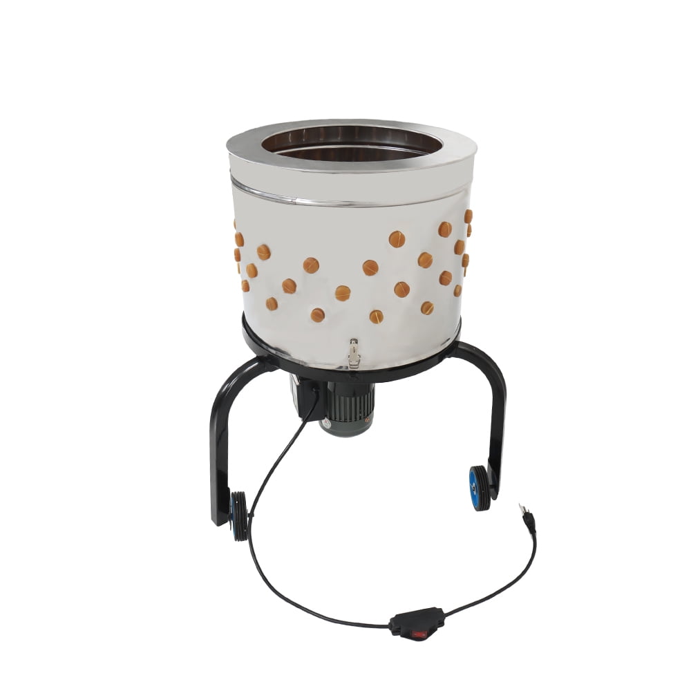 PET-U Chicken Plucker Machine Feather Plucker Stainless Steel 280RPM ...