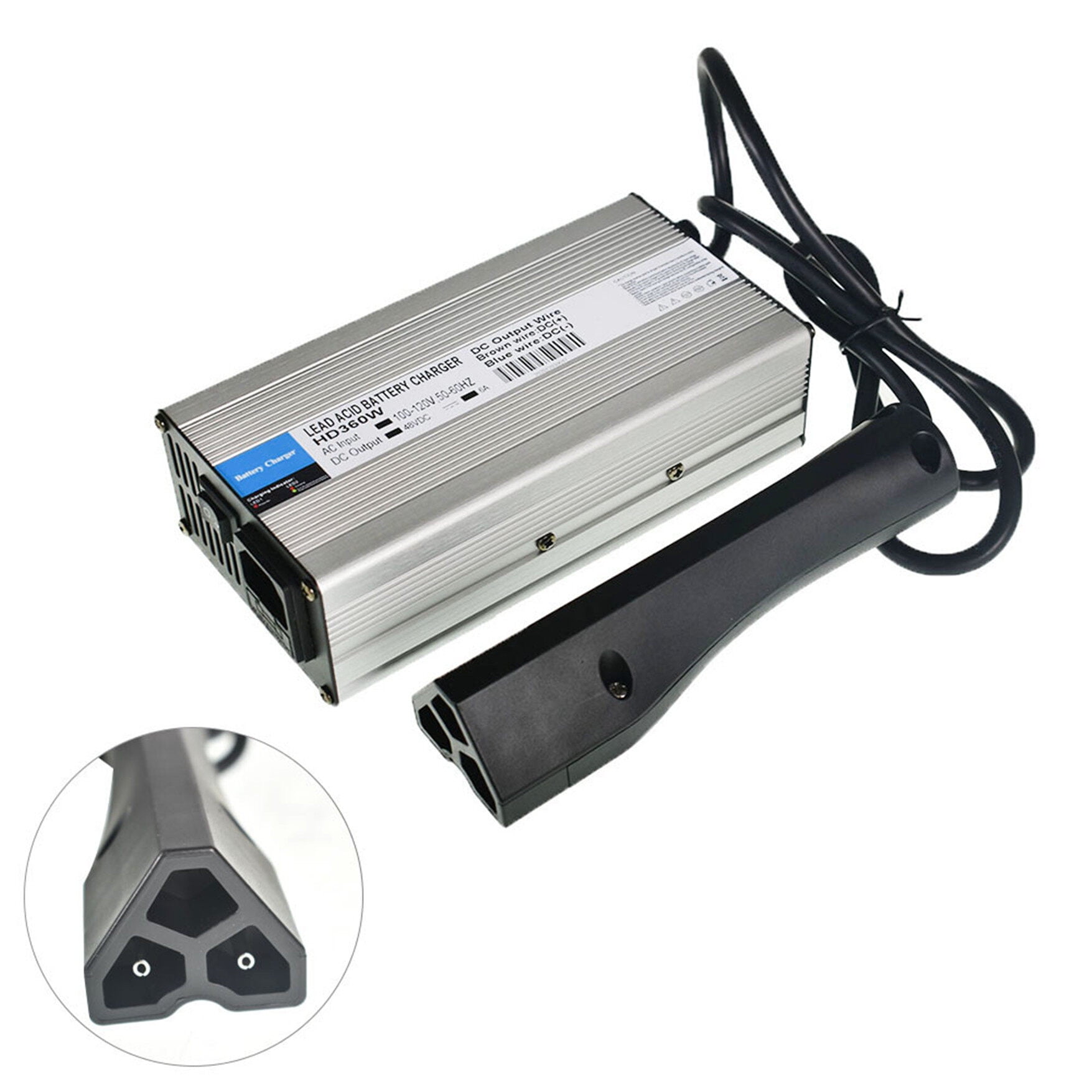 PET-U For 48V EzGo RXV Ez Go 48 Volt Ez-Go RXV Plug Golf Cart Battery ...