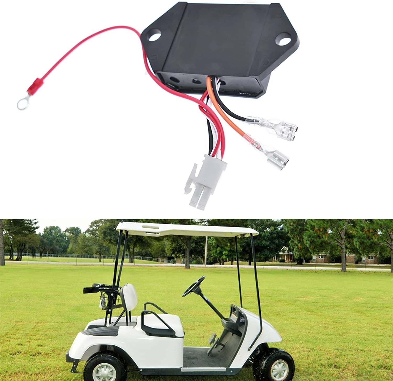 PET-U Golf Cart AC Ignitor Replacement for Golf Cart 1991-2002 72562 ...