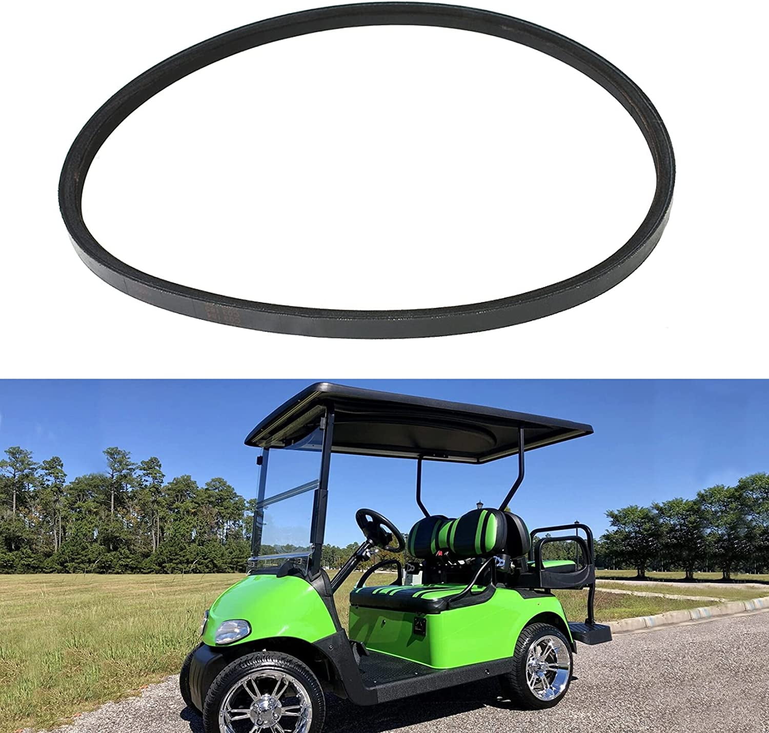 PET-U Golf Cart Starter Generator Belt Replacement for 4 Cycle Golf ...