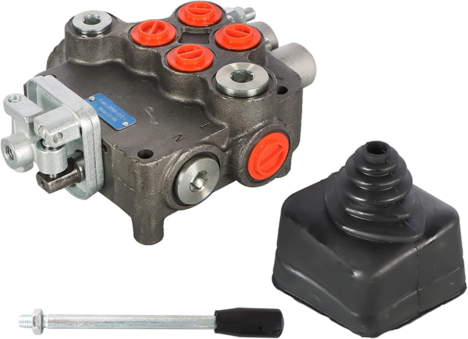 PET-U Hydraulic Directional Double Acting Control Monoblock Valve, 2 ...