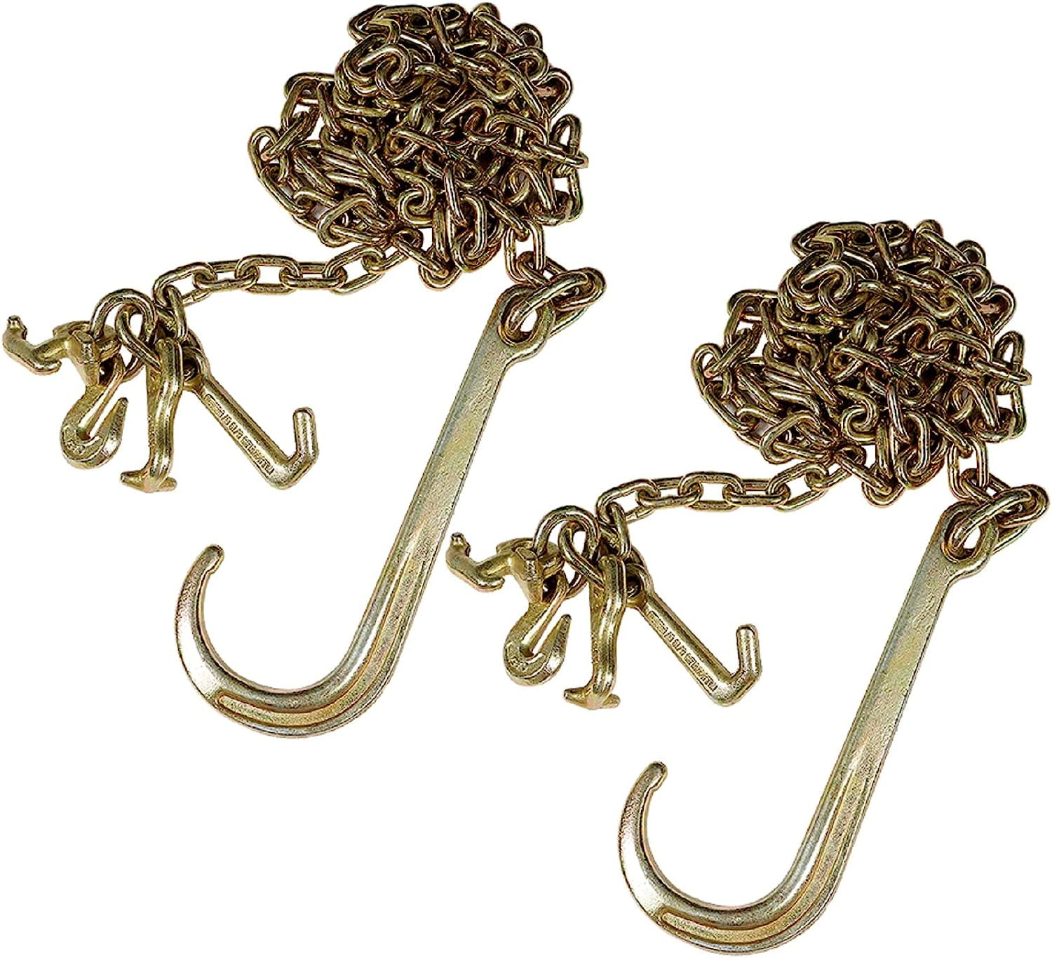 PET-U NEW Transport Tow Chain J Hook Long Shank w/ R T J & Grab Hook 2 ...