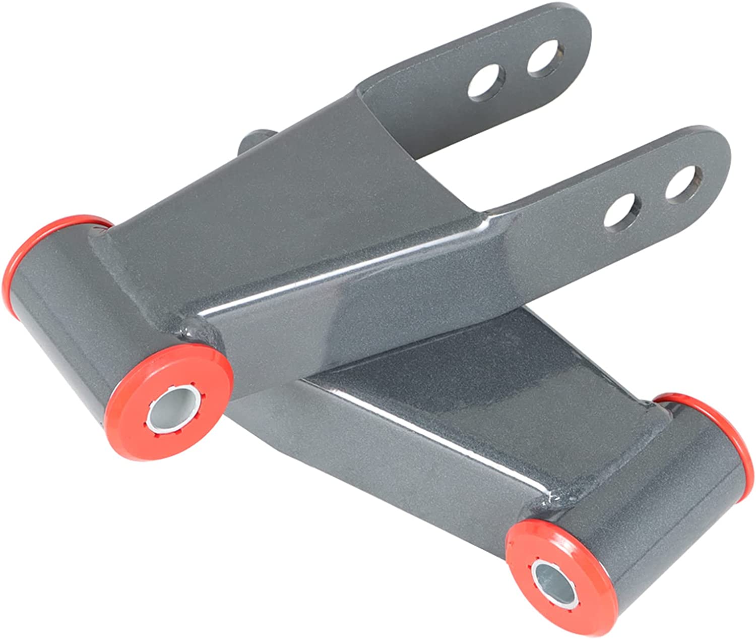 PET-U Pair 1" To 2" Rear Adjustable Lift Shackle Kit Leveling Raise ...