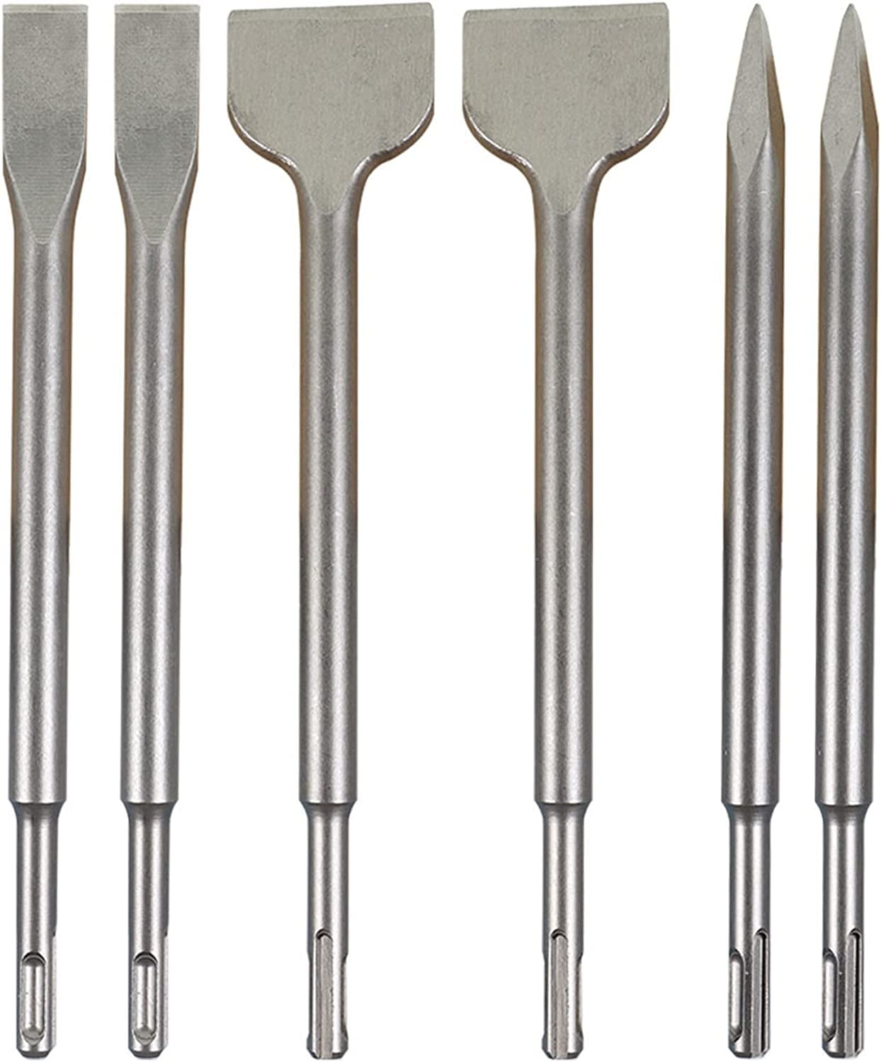 PET-U Pointed Chisel 20MM Flat Chisel 40MM Flat Chisel Concrete Bit Set ...
