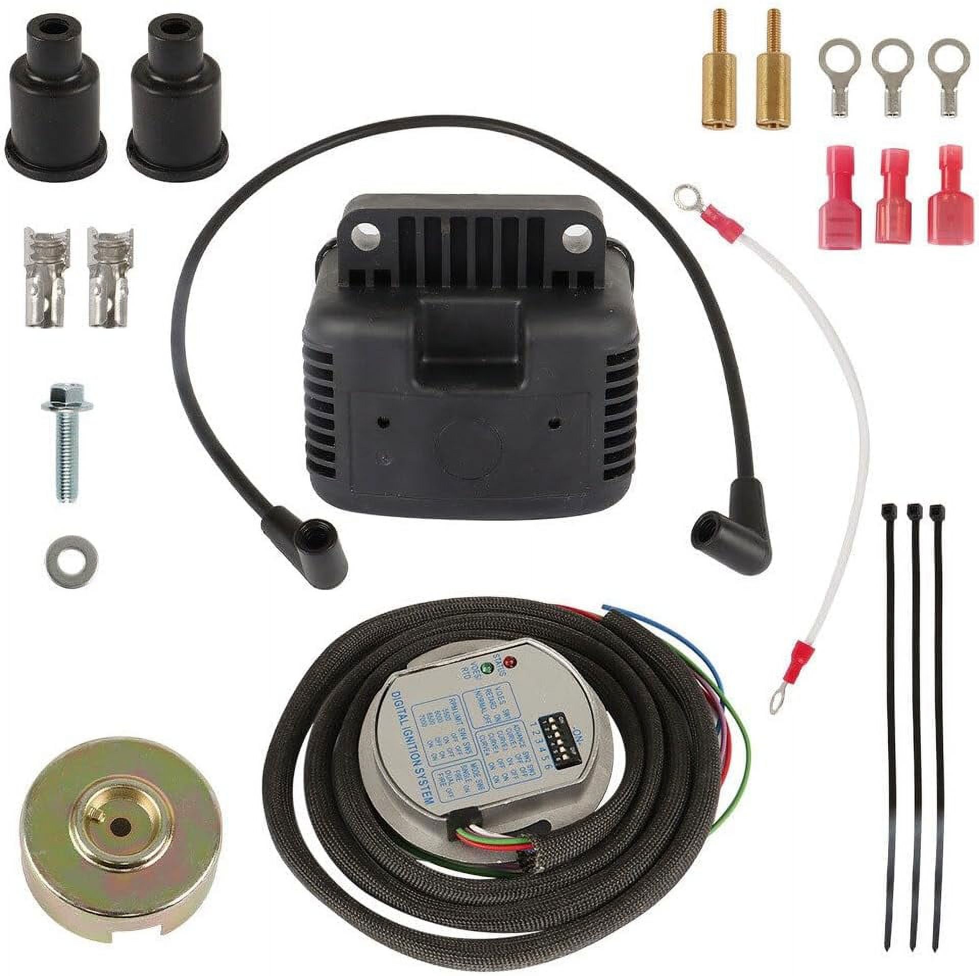 PET-U Single Fire Programmable Ignition Coil Kit 53-660 For EVO Big ...