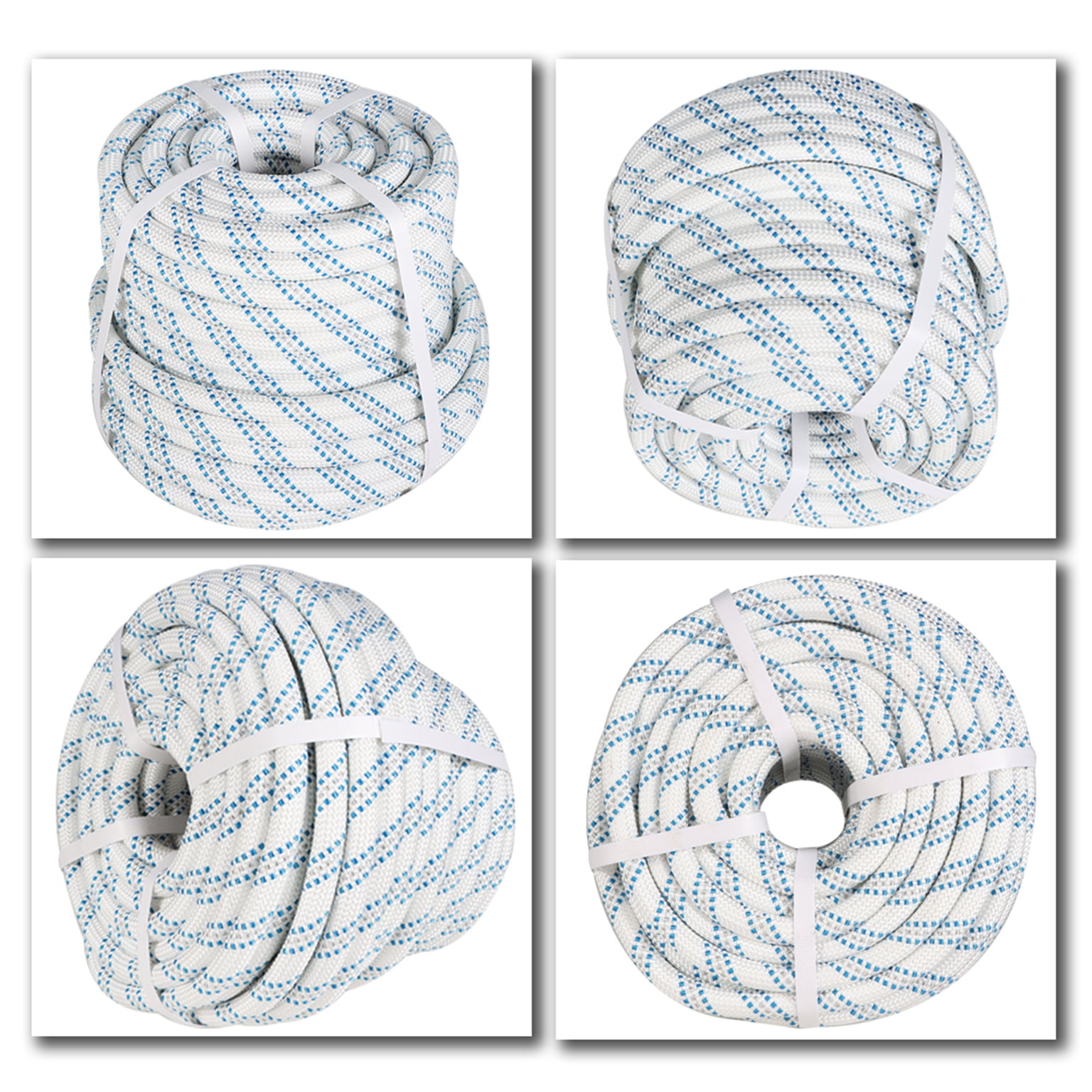 PET-U Utility 5/8" x 150' Double Braid Polyester Arborist Bull Rope ...