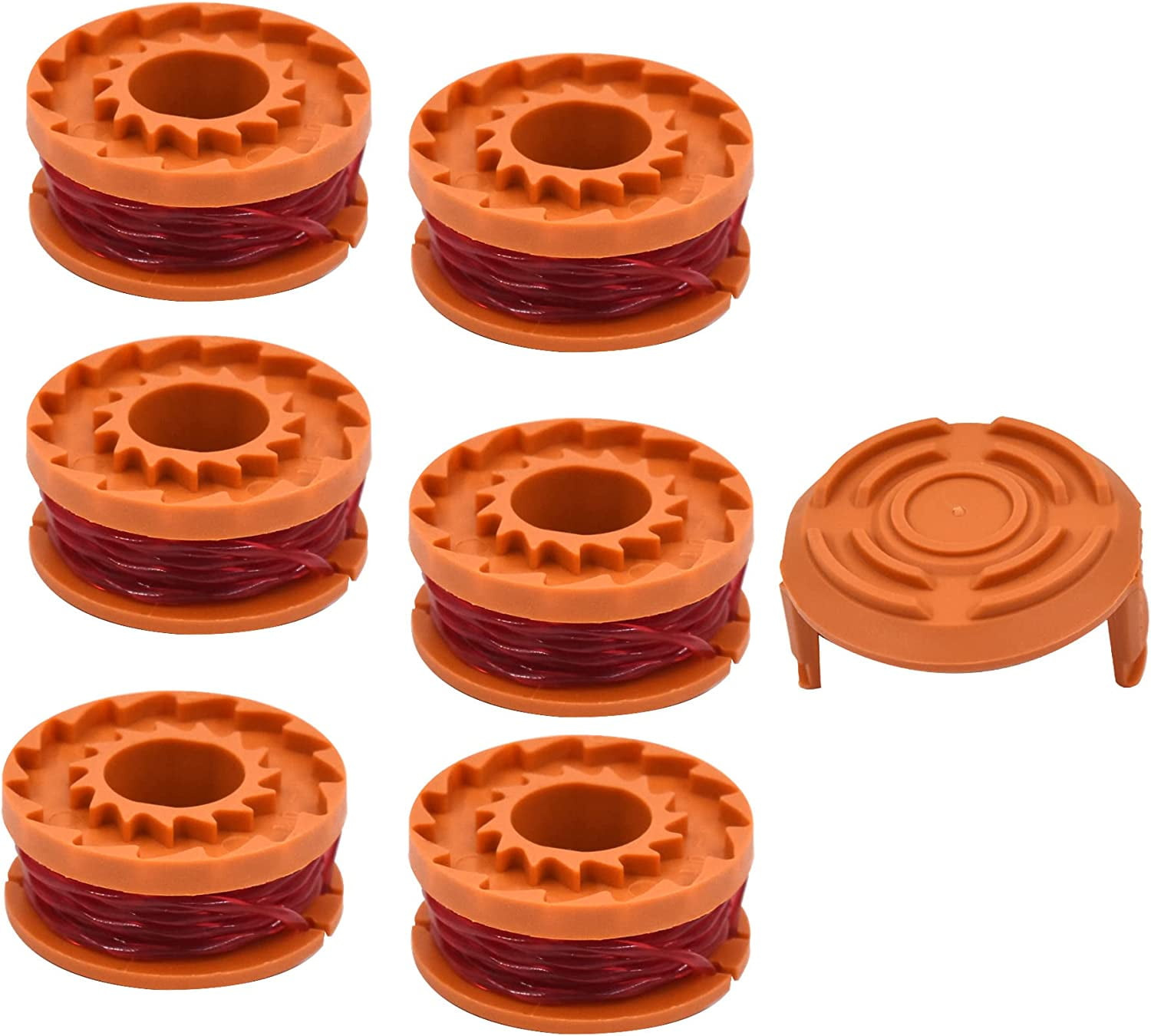 PET-U Weed Eater String Trimmer Line Replacement for Worx WA0010 WG180 ...