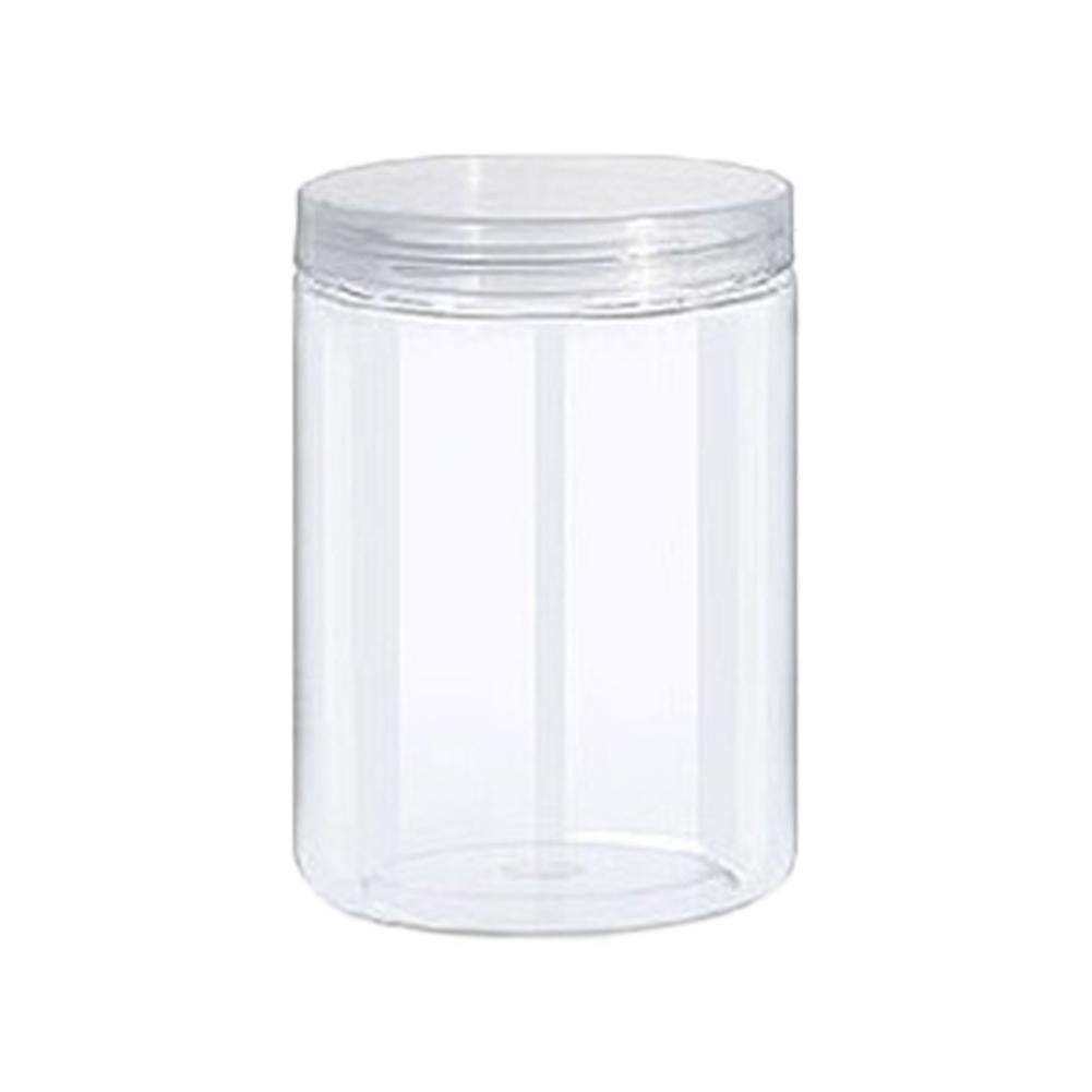 PET plastic jar screw cap thick Food grade (clear lid) 319 ml~ 9CM9 ...