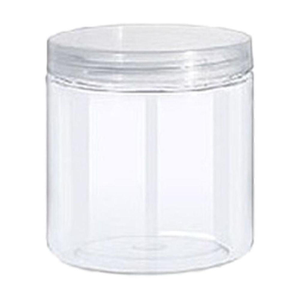 PET plastic jar screw cap thick Food grade (clear lid) 319 ml~ B6U9 ...
