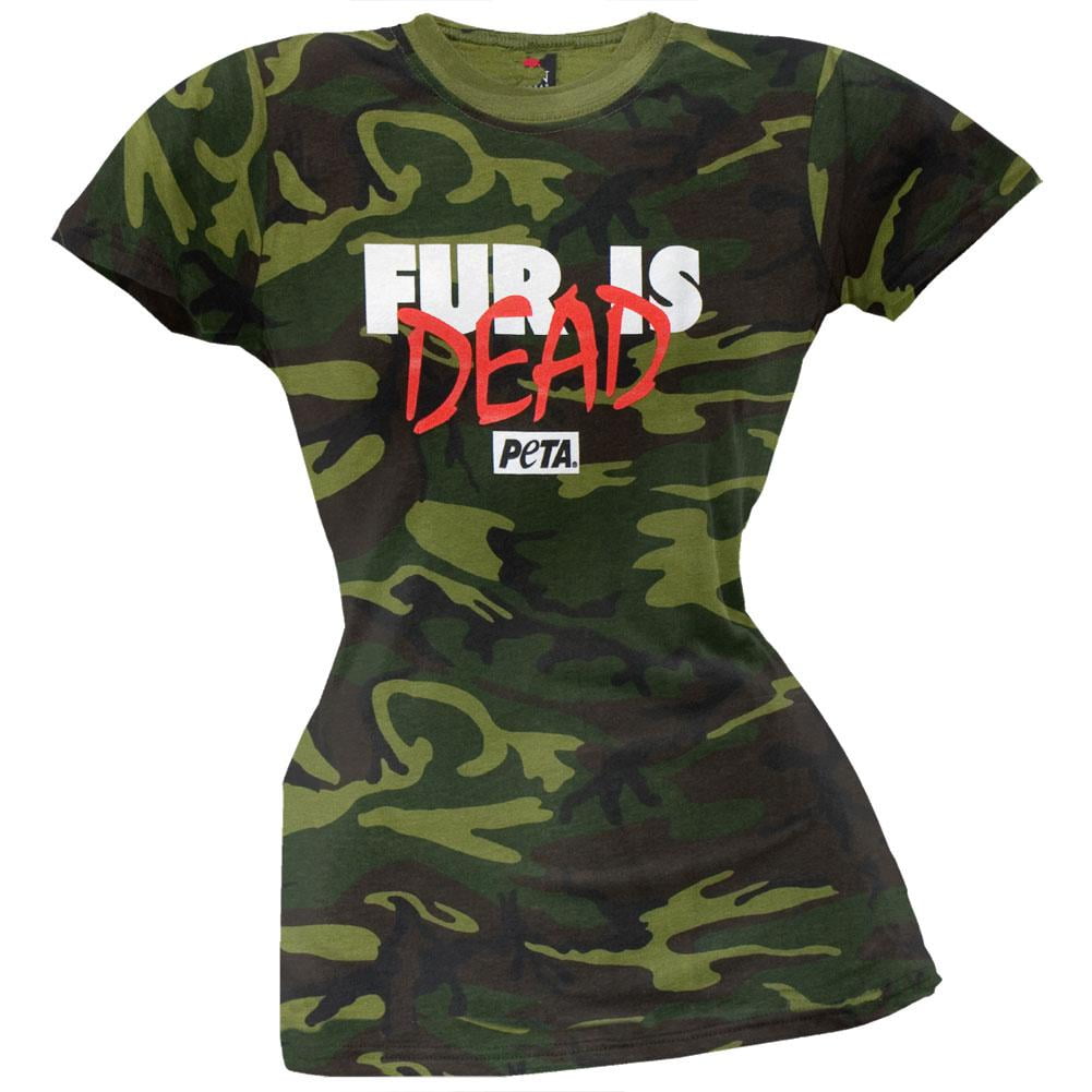 PETA - Fur Is Dead Juniors T-Shirt - X-Large - Walmart.com