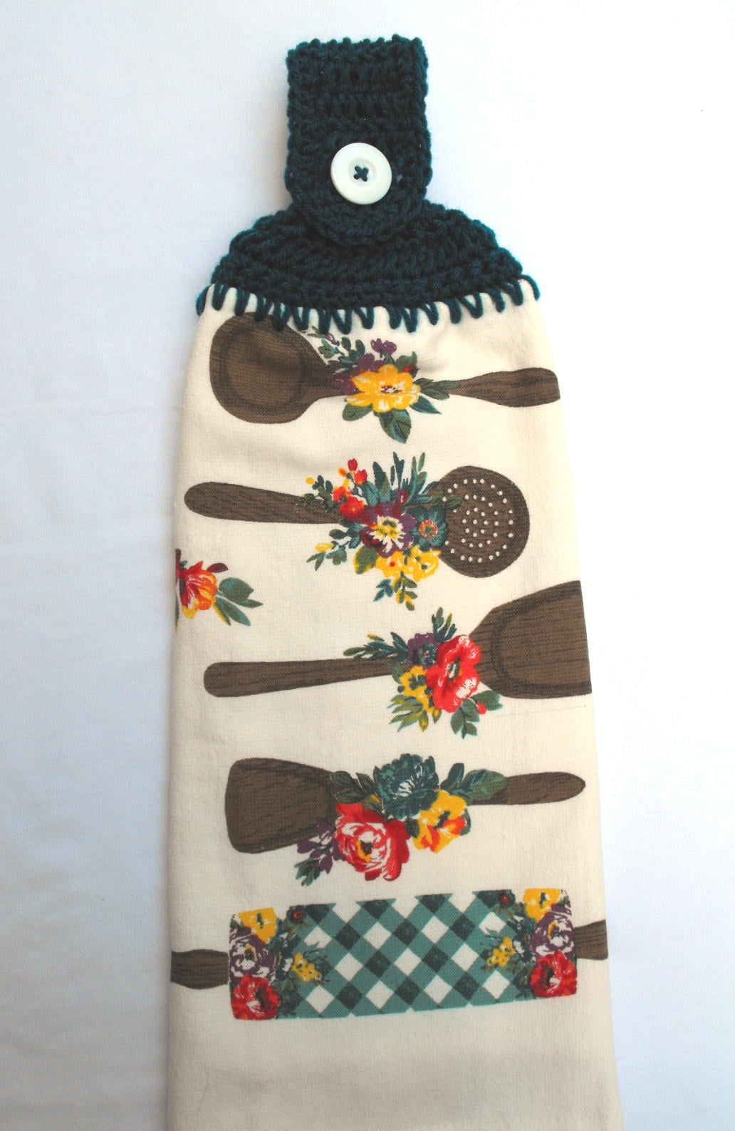 PETAL PARTY - KITCHEN UTENSILS - DOUBLE/FULL HANDMADE CROCHET TOP ...