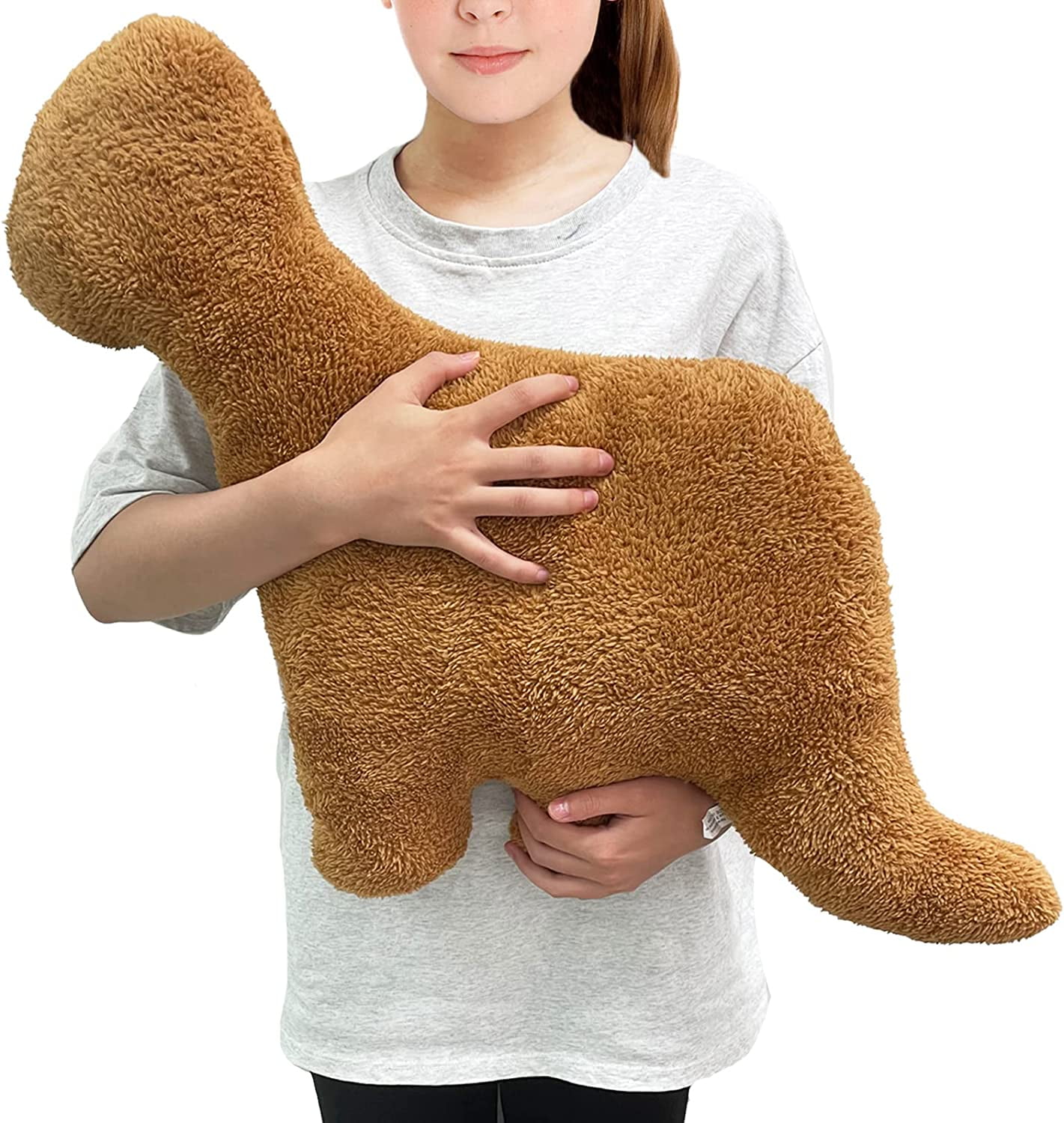 PETDIPOT Large Brontosaurus-24 inch Dino Chicken Nugget Plush, Soft ... PETDIPOT Large Brontosaurus-24 inch Dino Chicken Nugget Plush, Soft ...
