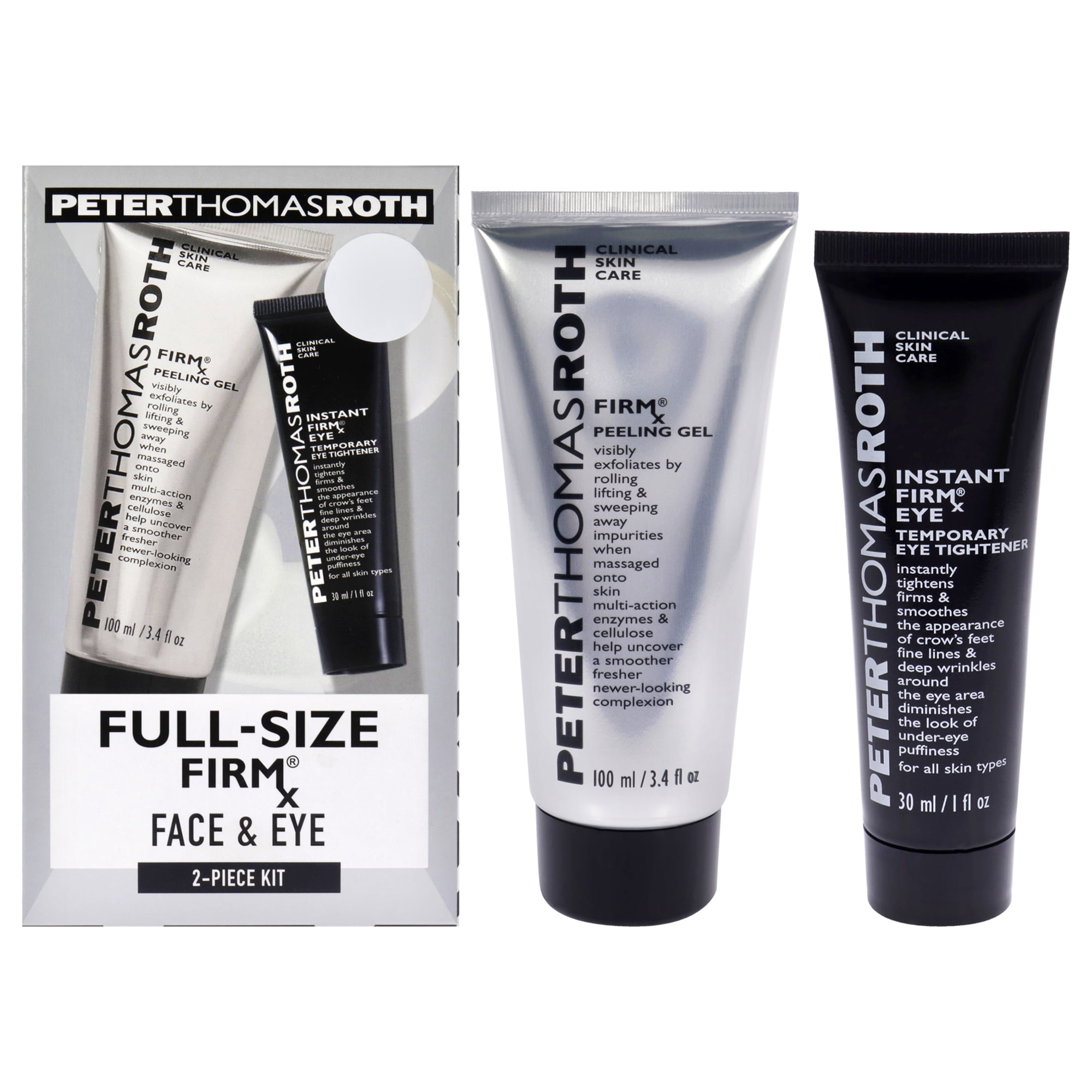 Peter Thomas Roth Firmx Skincare Set - Face & Eye 2-Piece Kit - Walmart.com