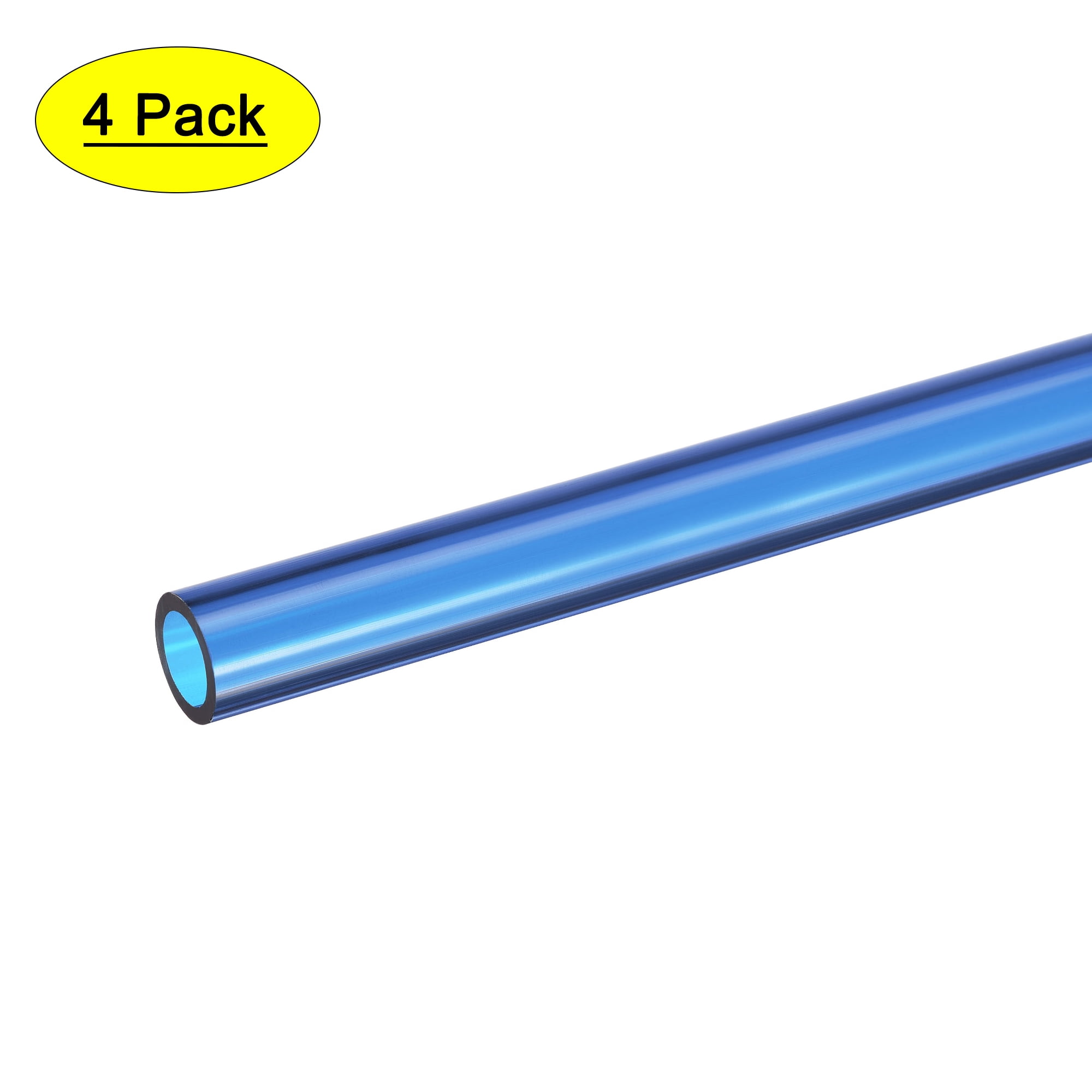 PETG Tubing Hard 10mm ID, 14mm OD, 50cm Length, Blue no Fluorescent ...