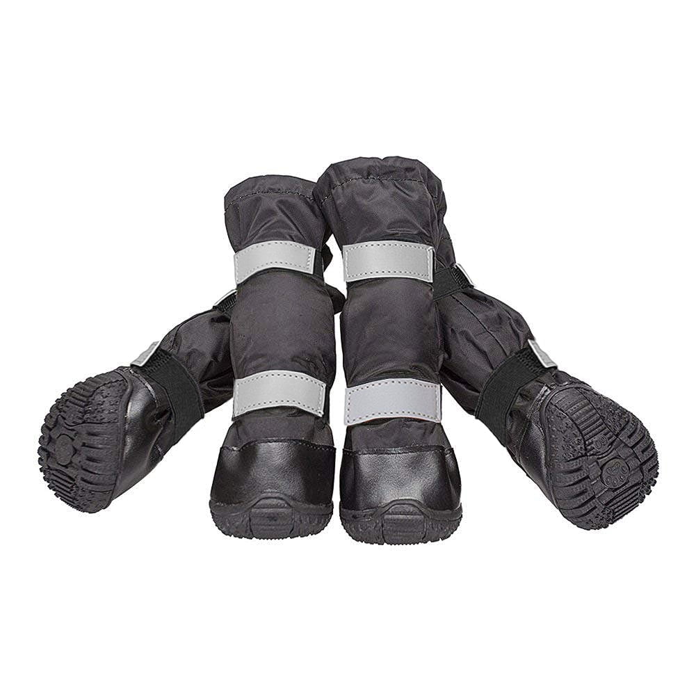 PETLESO Anti-Slip Dog Boots for Dogs Dog Snow and Rain Waterproof Shoes ...