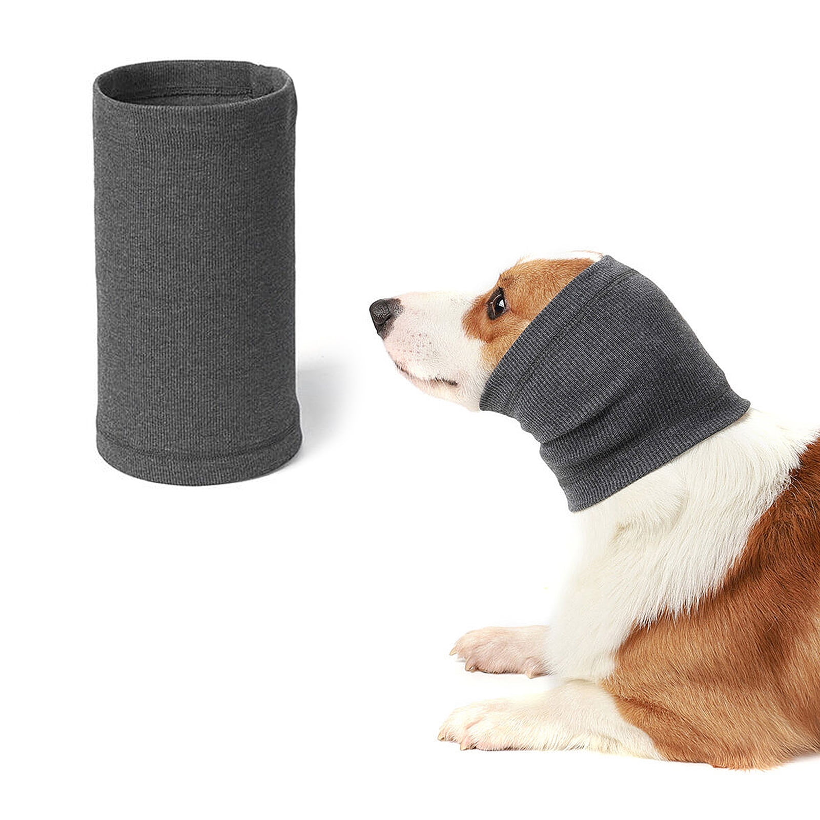 PETLESO Dog Snood Dog Headgear Dog Calming Earmuffs Anti-Fright Dog Ear ...