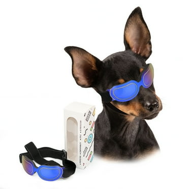 Lewondr Small Dog Sunglasses UV Protection Goggles Eye Wear Protection ...