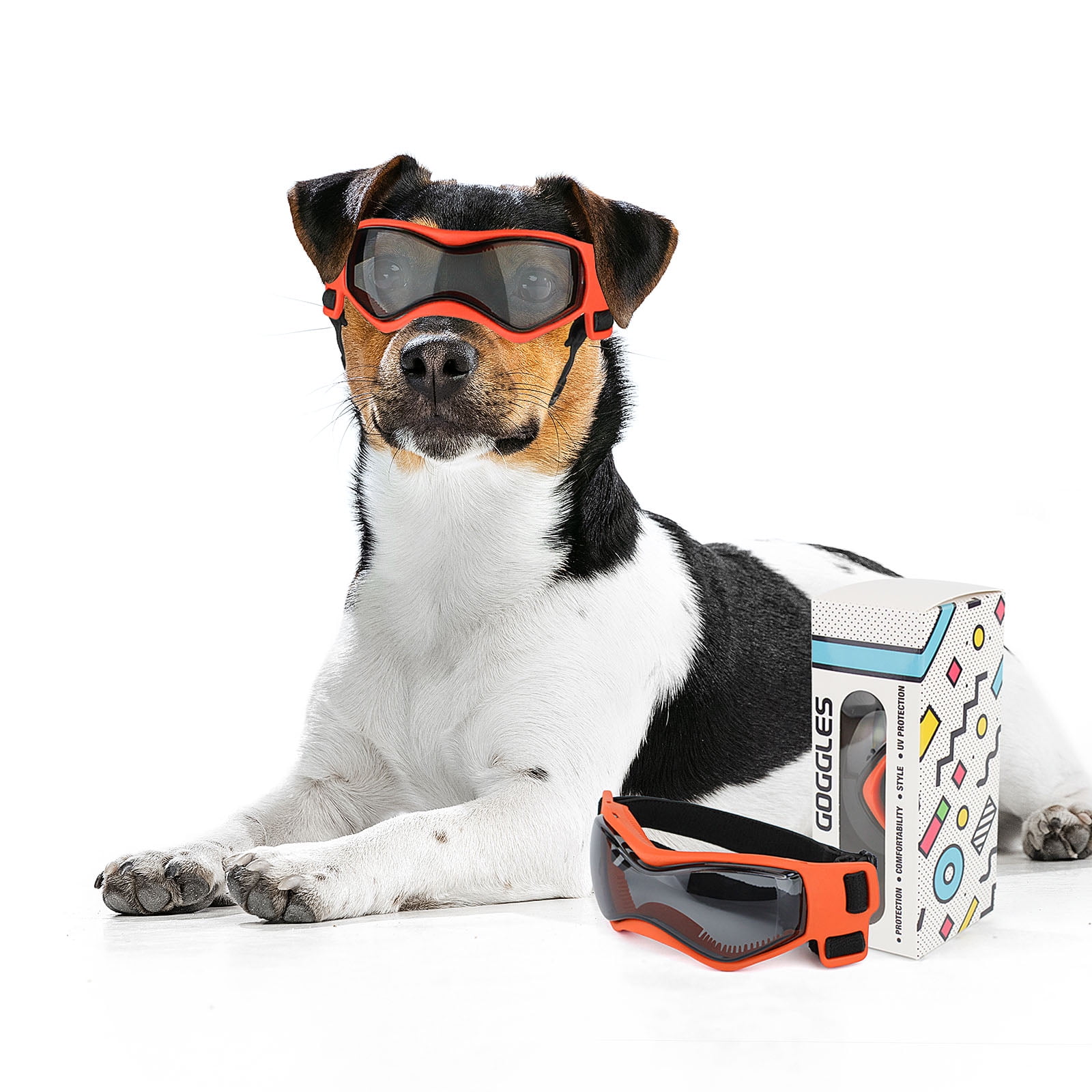 PETLESO Gog Goggle for Small Dog, Dog Sunglasses for Small Breed UV ...