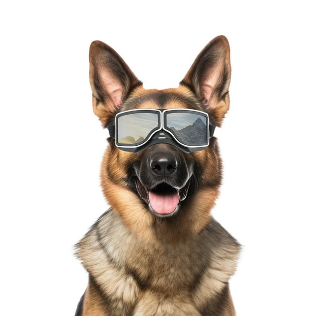 PETLESO Motorcycle Dog Goggle Pet Sunglasses Adjustable Anti-UV Cool ...