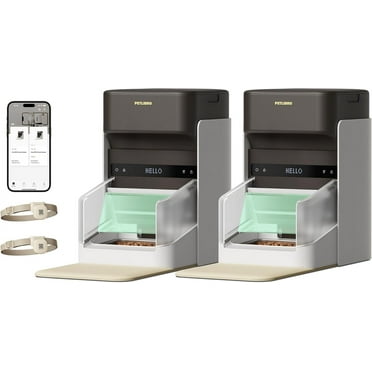 PETLIBRO Upgraded RFID Automatic Cat Feeder, 5G Wi-Fi Automatic Pet ...