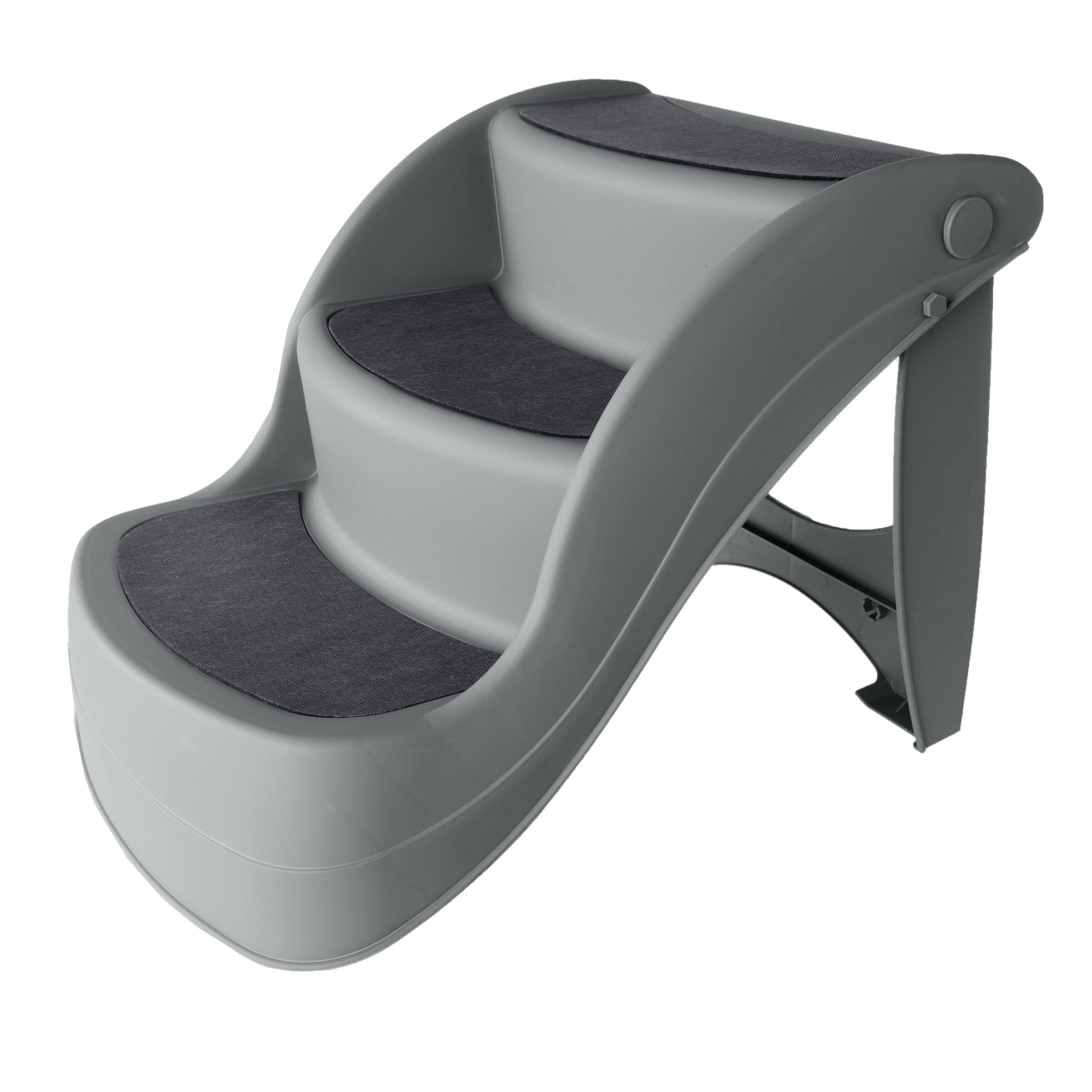 PETMAKER Pet Stairs with Safety Locking Pins - For Small Dogs (Gray ...