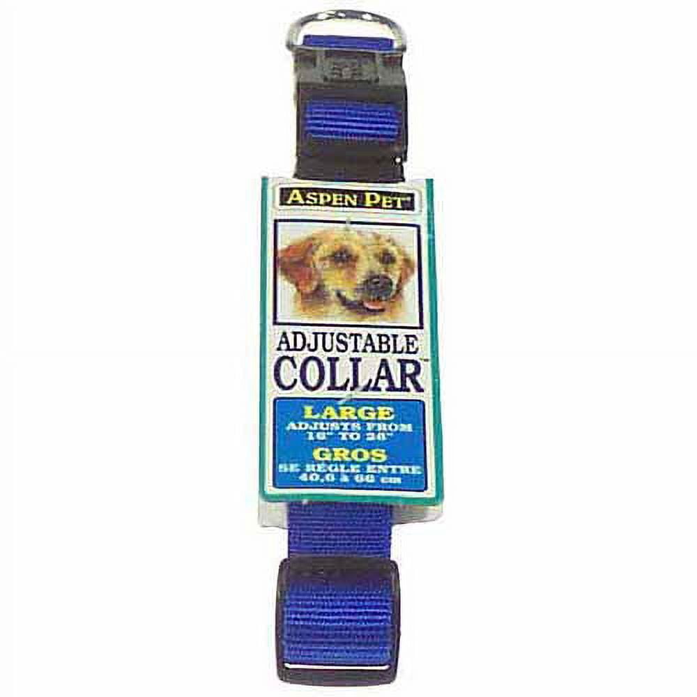 PETMATE 20808 1x16-26 Blue Dog Collar - Walmart.com