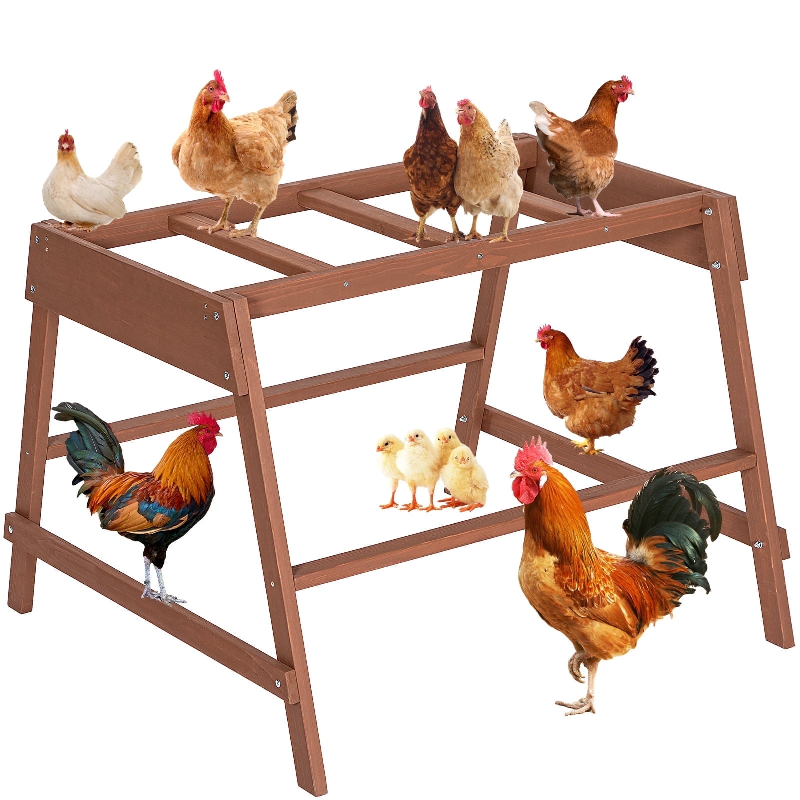 PETSFIT Chicken Perch，Chicken Coop Roost Gym Activity Play Toy Perches ...