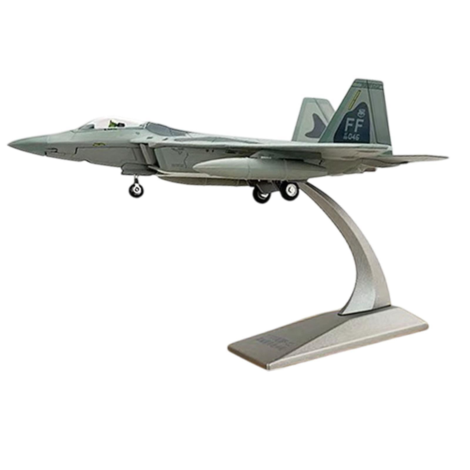 PETSOLA 1/100 Diecast Aircraft Airplane Rack Diecast Fighter Plane ...