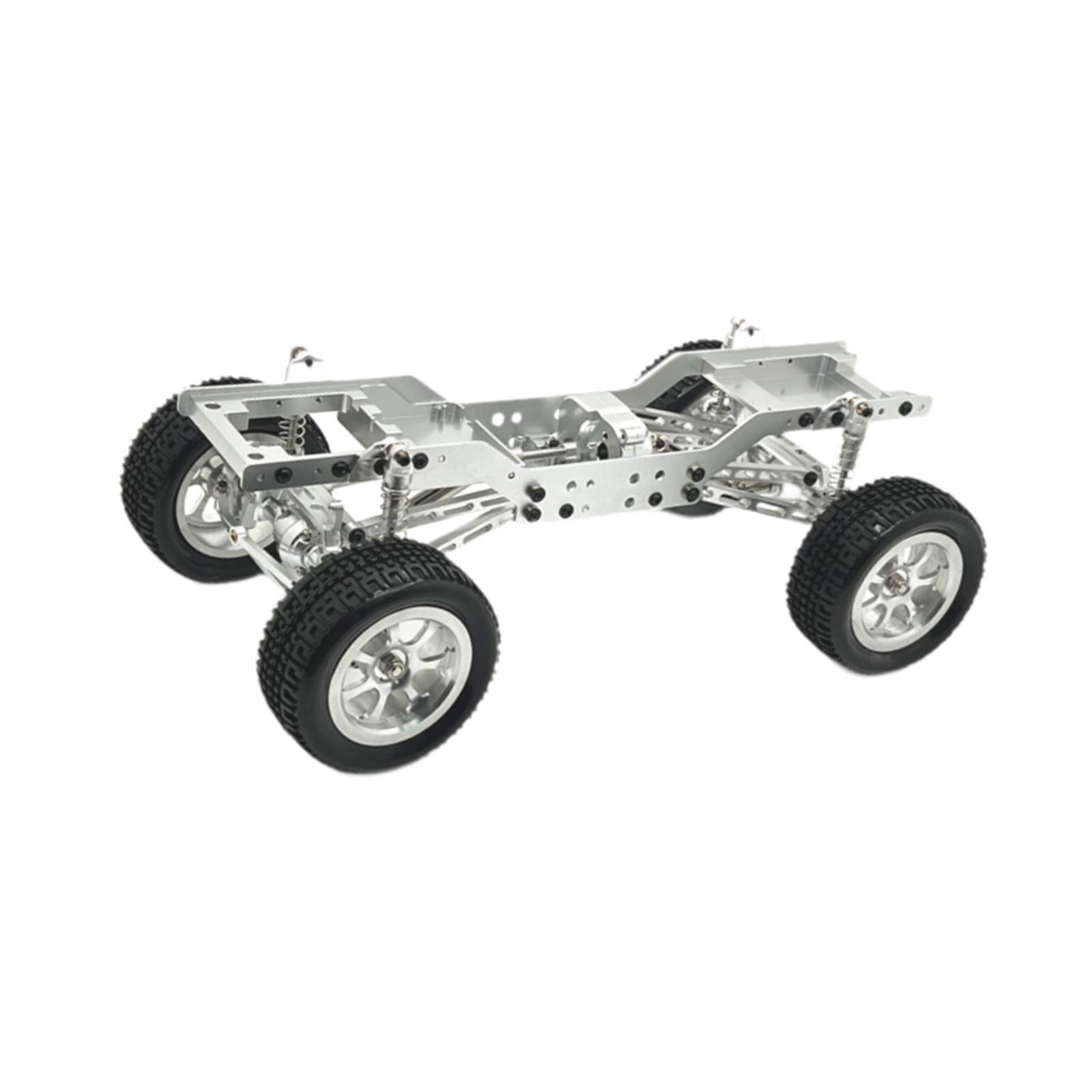 PETSOLA 1/12 4WD Frame Kit, Metal RC Body Chassis Frame, Aluminum Frame ...