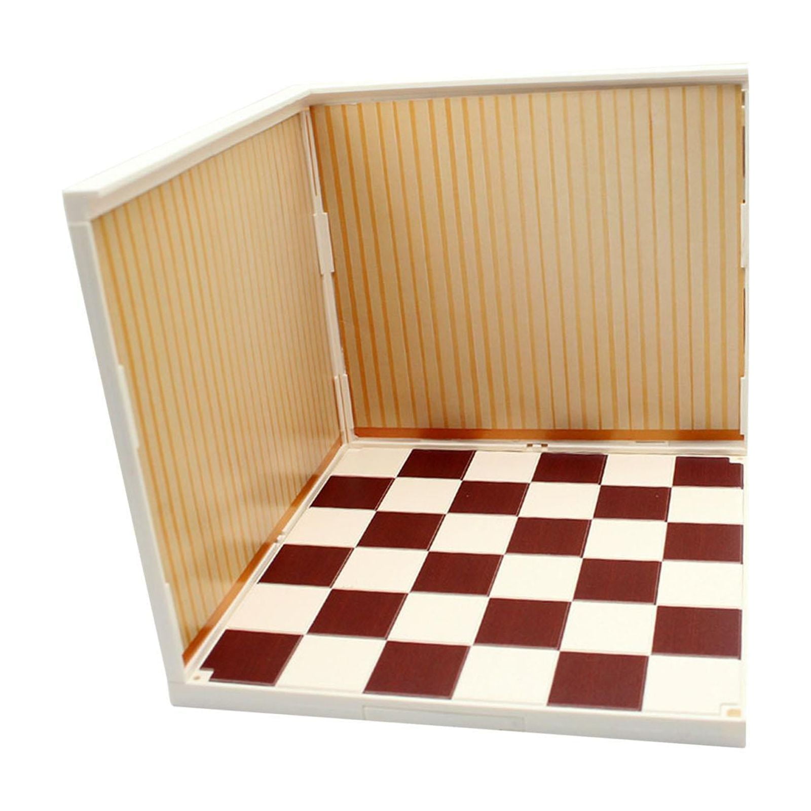 PETSOLA 1/12 Backdrop Show Display Organizer Layout Scene Display DIY ...