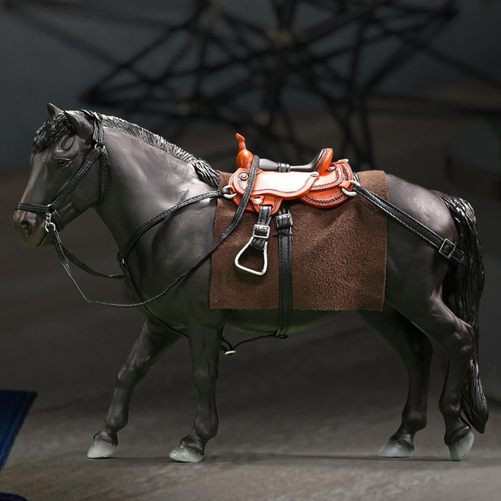 PETSOLA 1/12 Scale Horse Model Horse Toys Ornaments Miniature ...