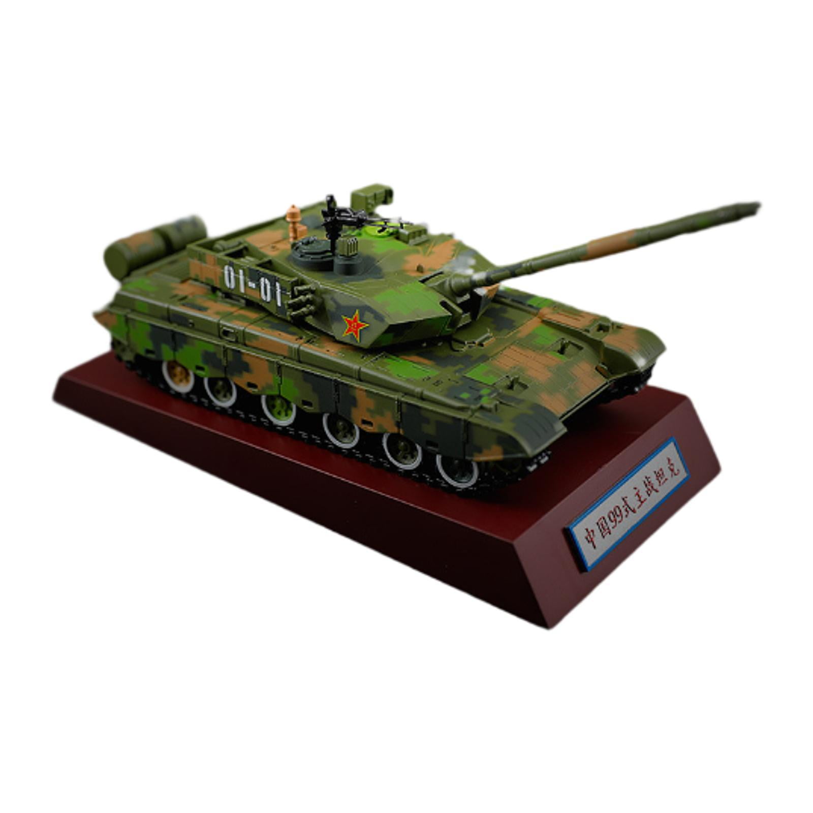 PETSOLA 1/40 Scale Tank Model Main Battle Tank Collectables Ornament ...