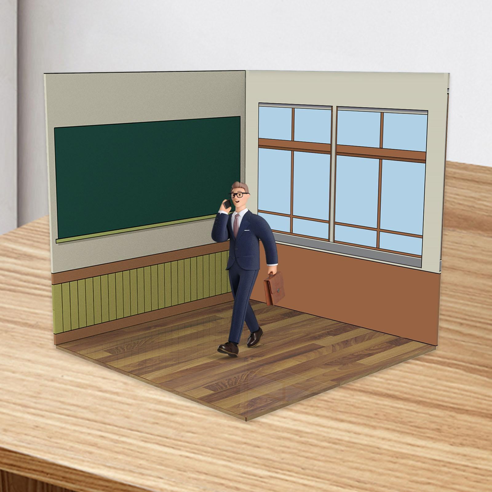 PETSOLA 1/6 Backdrop Show Display Organizer Layout, Scene Display ...
