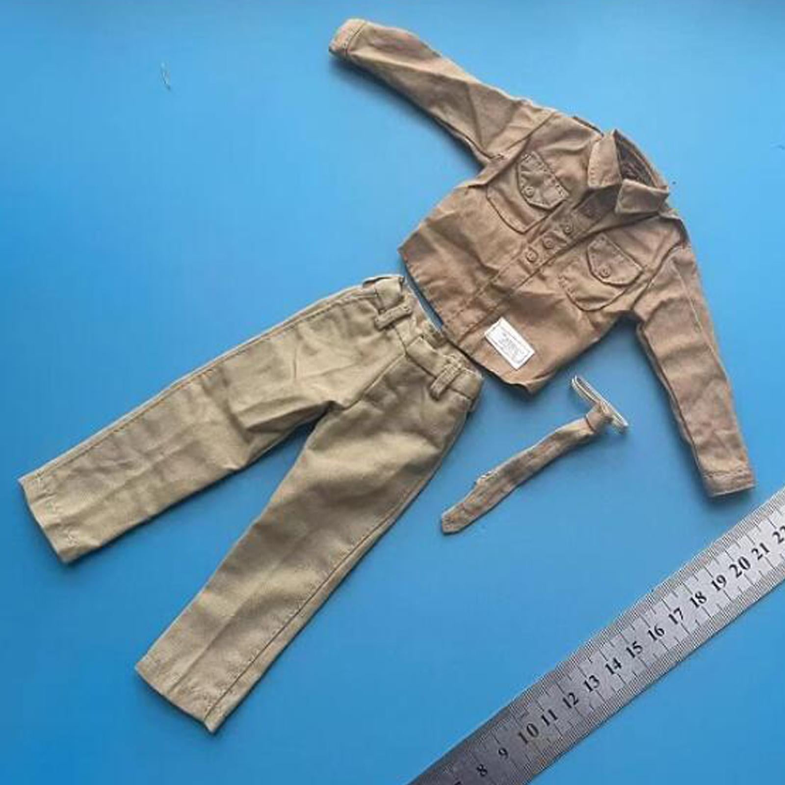 PETSOLA 1/6 Scale Male Figure Doll Clothes 12" Soldier Outfit Jacket ...