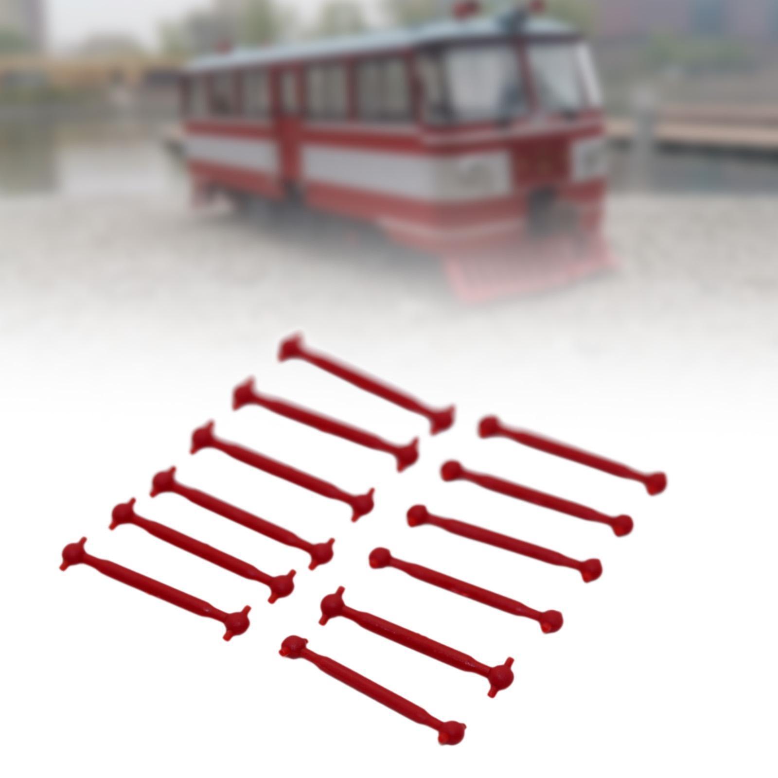 PETSOLA 12 Pieces 1/87 HO Scale Shaft Coupler,Motor Connector Joint ...