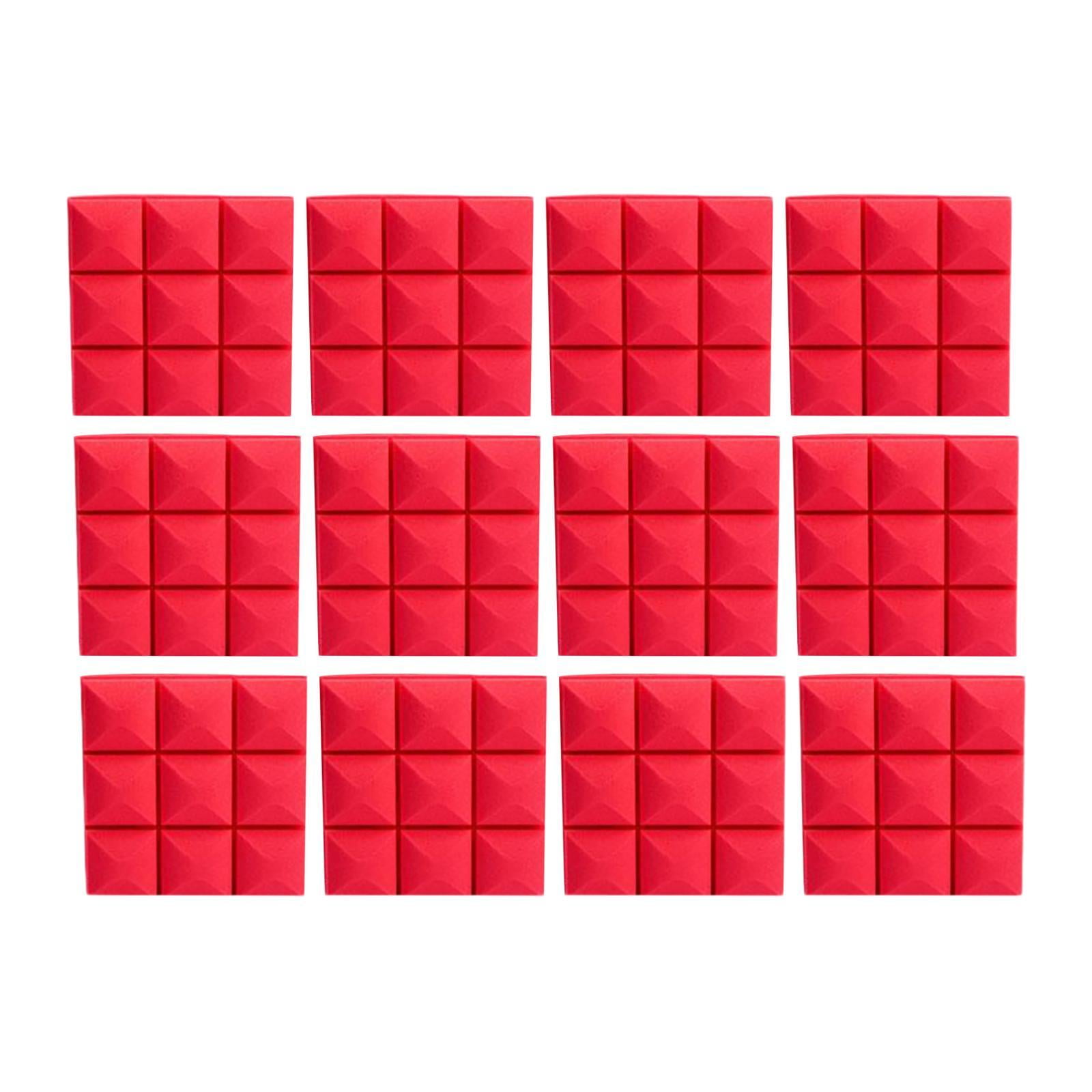 PETSOLA 12 Pieces Acoustic Panels Acoustic Foam Pads Supplies for Walls ...