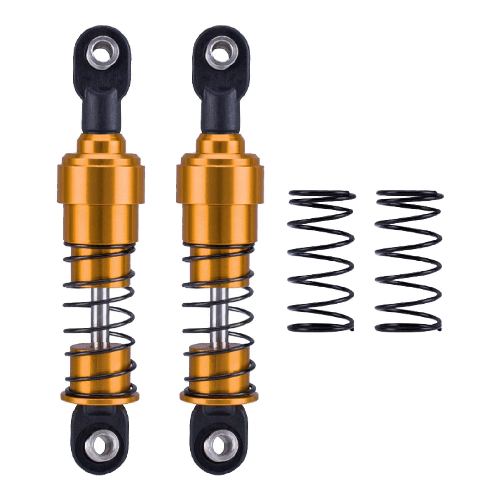 PETSOLA 2 Pieces RC Shock Absorber Oil Filled Shocks Portable RC Damper Set Upgrade for 1:10 ...
