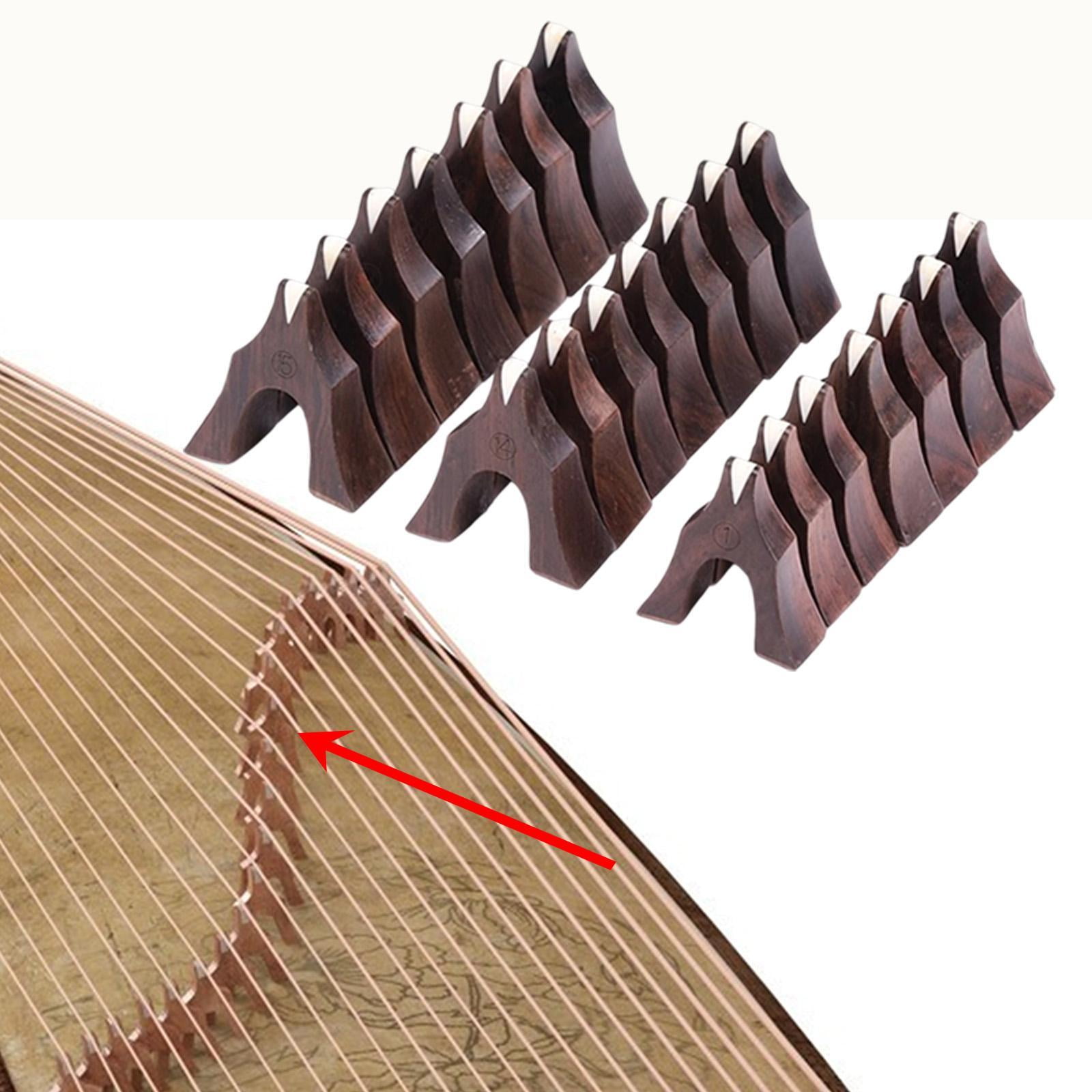 PETSOLA 21 Pieces Wooden Guzheng Bridges, Practical Bridges ...