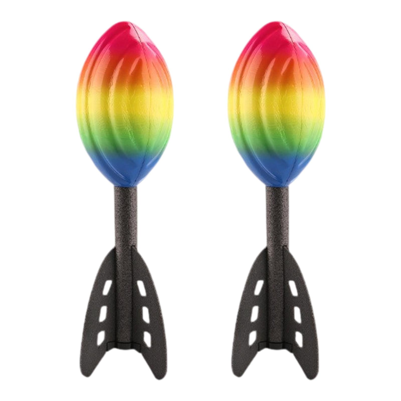 PETSOLA 2x Long Distance Football Howling Foam Sports Flyers Toy Hand ...