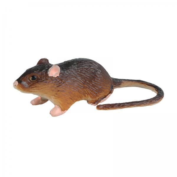PETSOLA 2xRealistic Mice Model Fake Rat Sculptures Simulated Animals ...