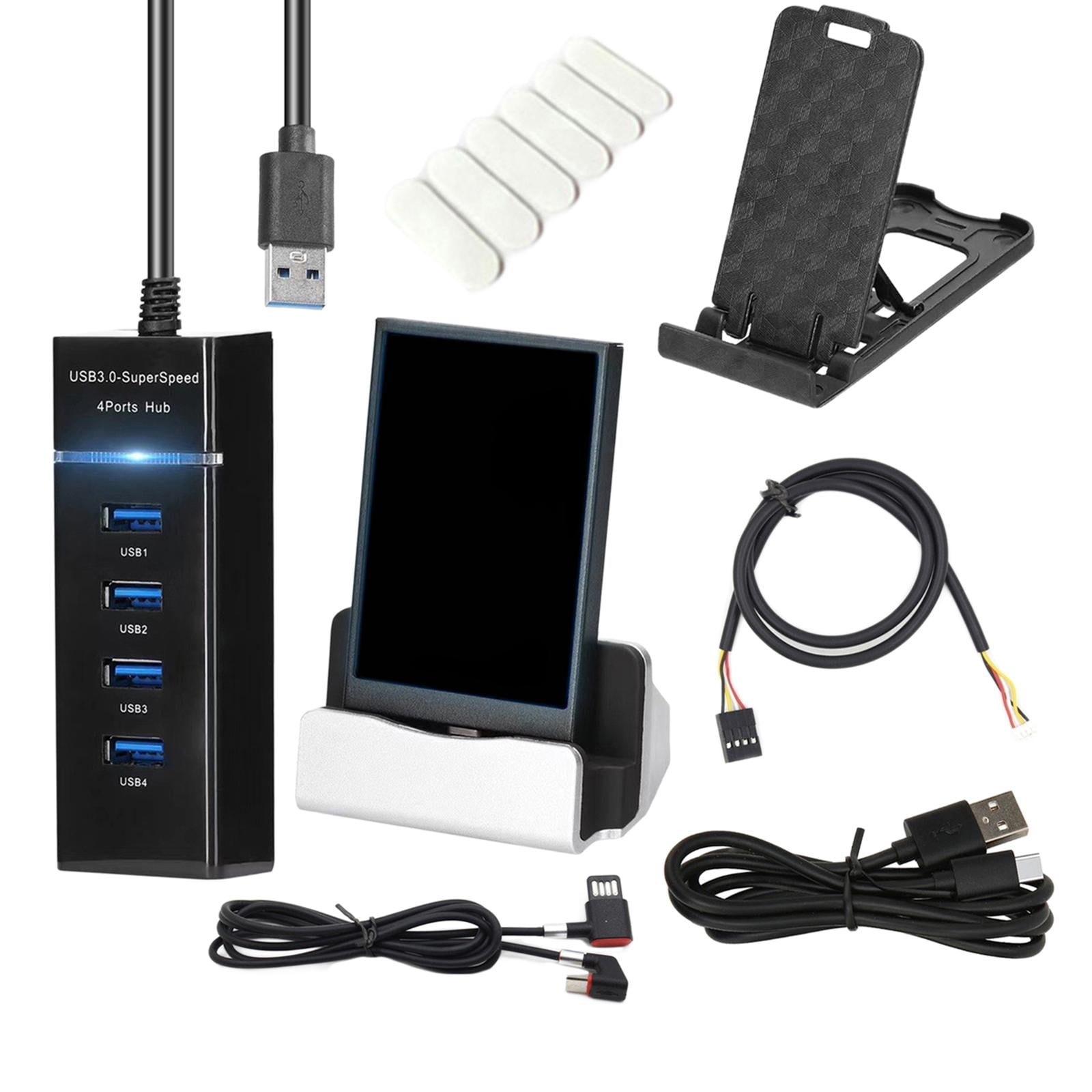 PETSOLA 3.5 inch USB Screen Set PC Temperature Display in Selectable ...