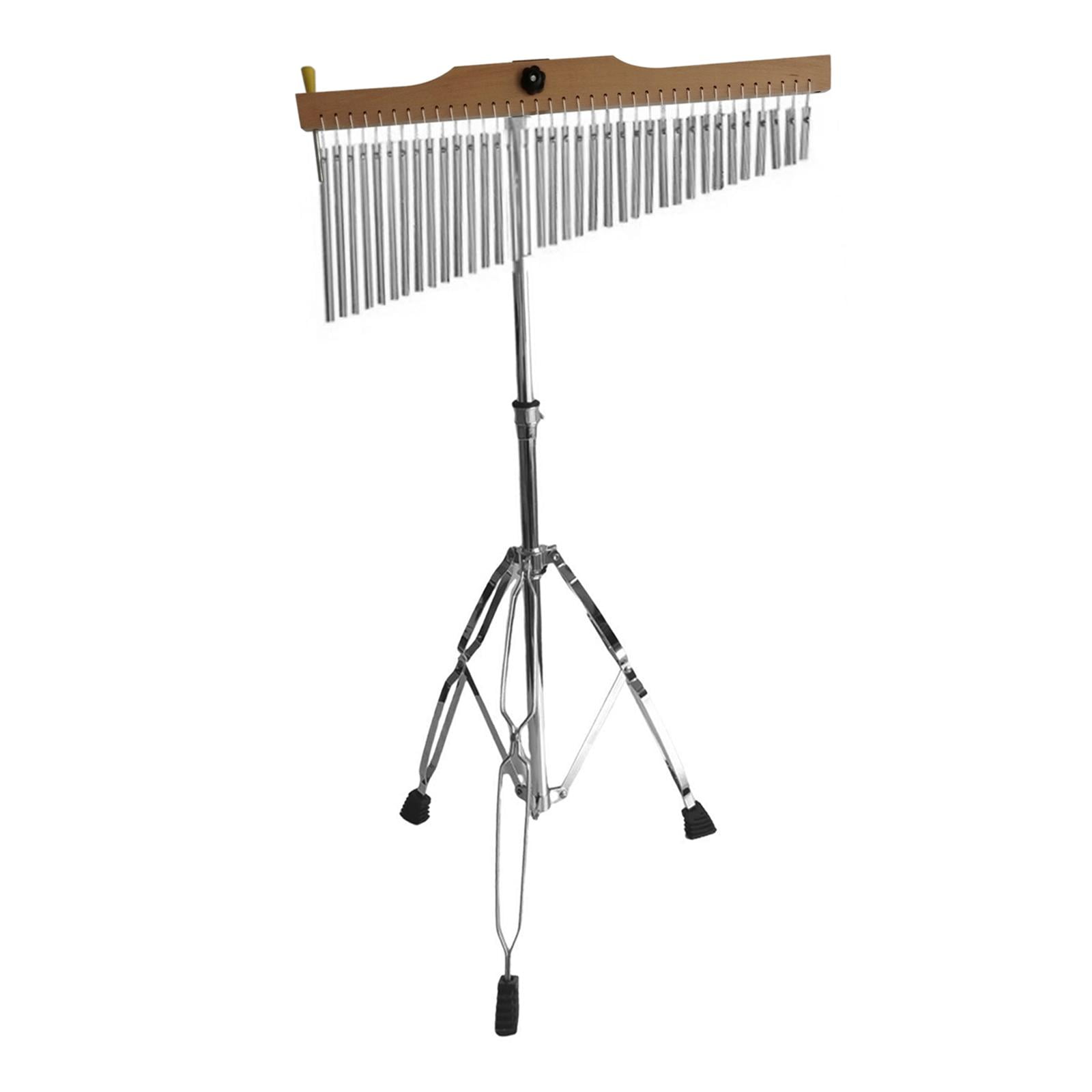 PETSOLA 36 Bar Chimes Percussion Hand Chimes Height Adjustable Musical ...