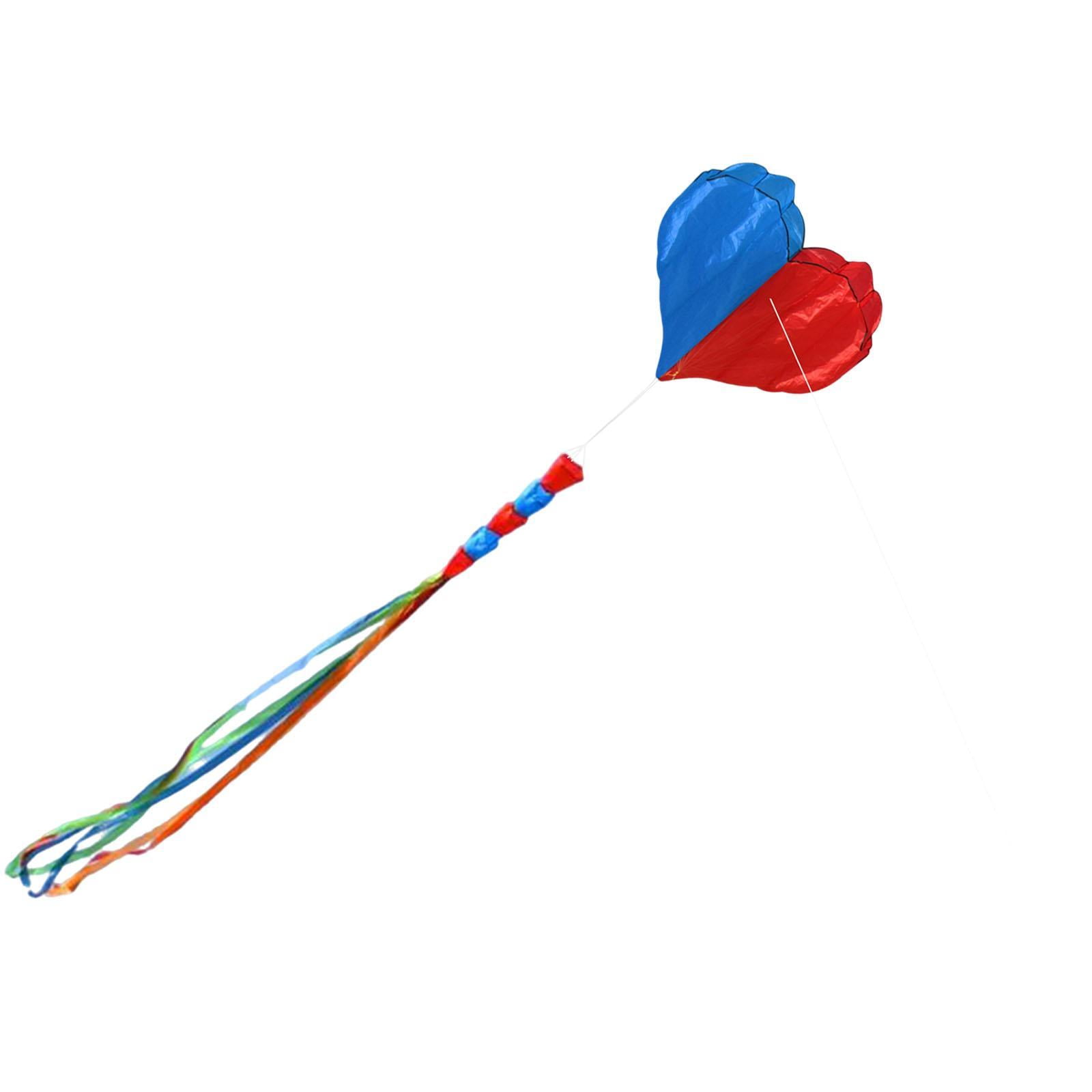 PETSOLA 3D Kite Flying Kites Toys Giant Heart-shaped 3D Outdoors ...