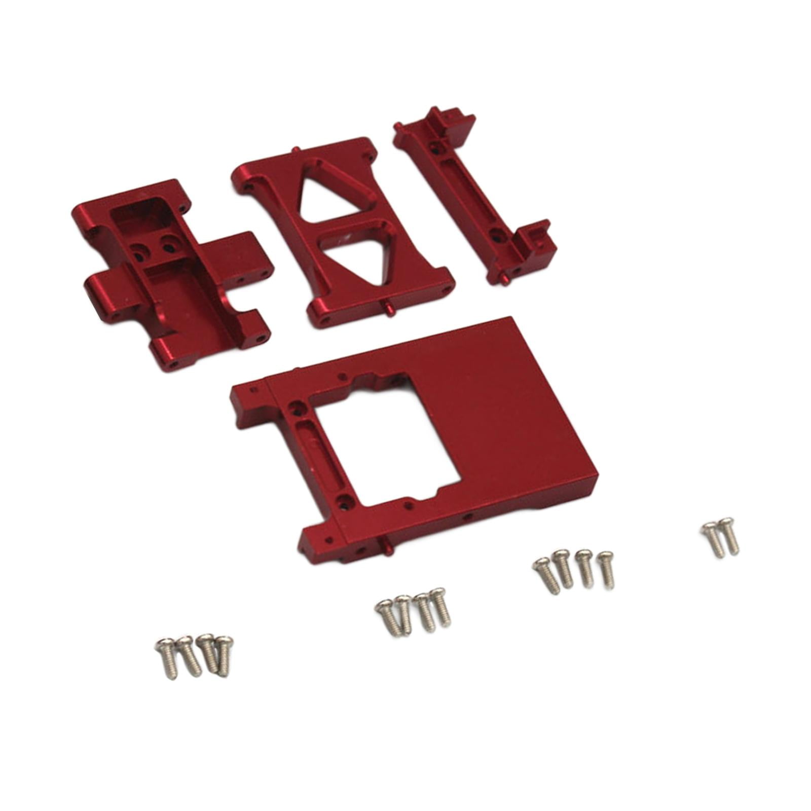 PETSOLA 4Pcs Transmission Skid Plate Gearbox Mount Upgrade Parts, Servo ...