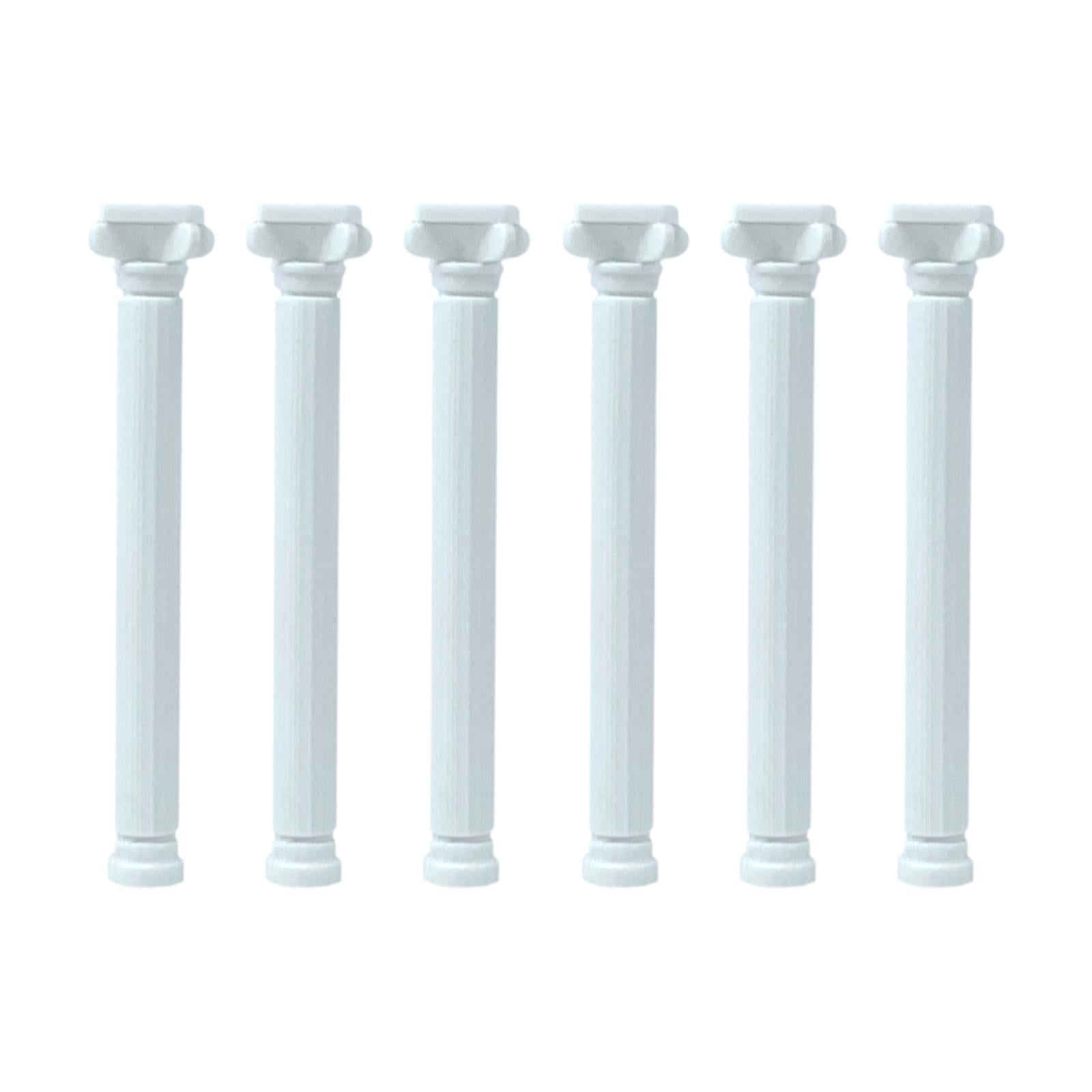 PETSOLA 6 Pieces Mini Roman Columns Model Greek Columns Architectural ...