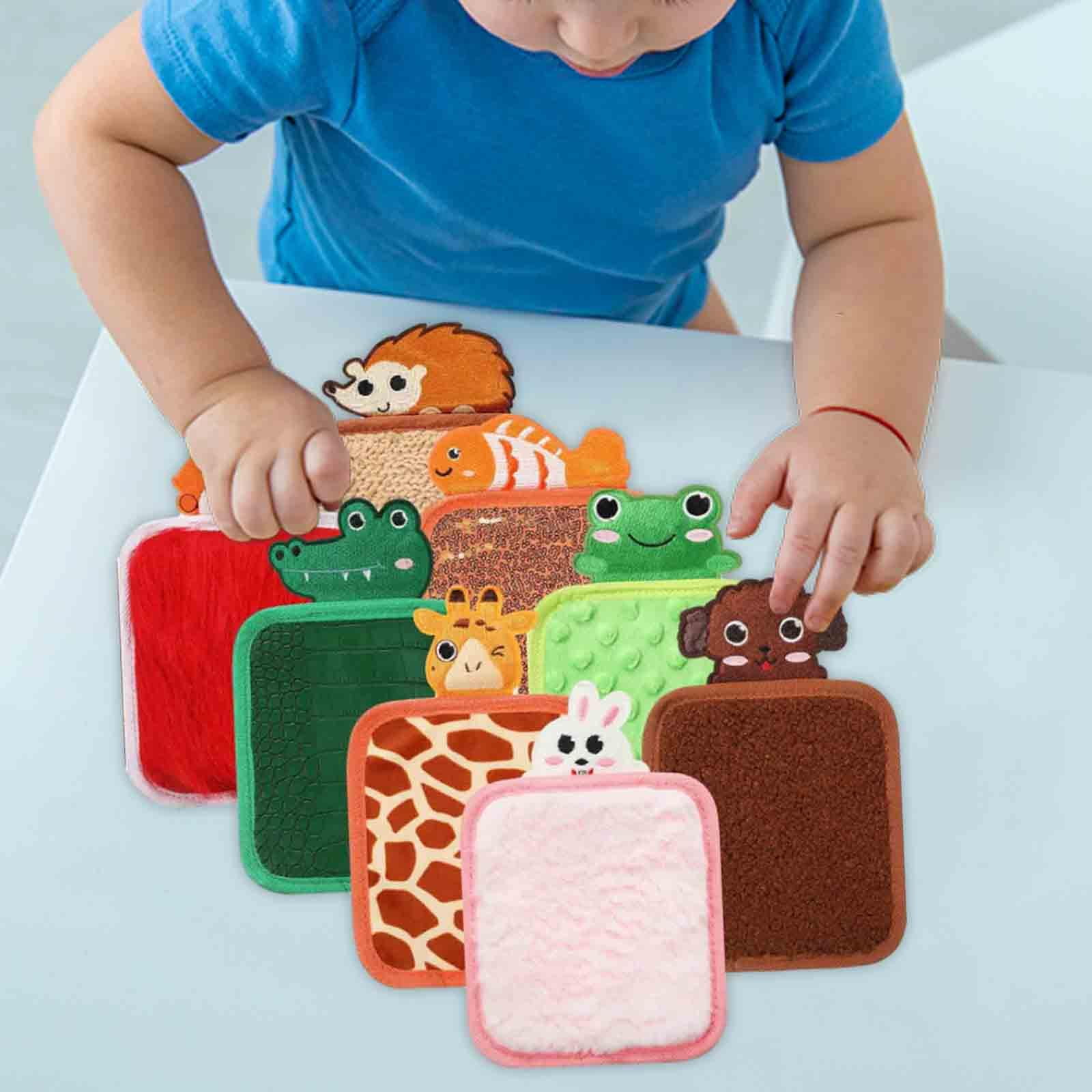 PETSOLA 8Pcs Sensory Mats Educational Sensory Pads Tactile Sensory Toys ...