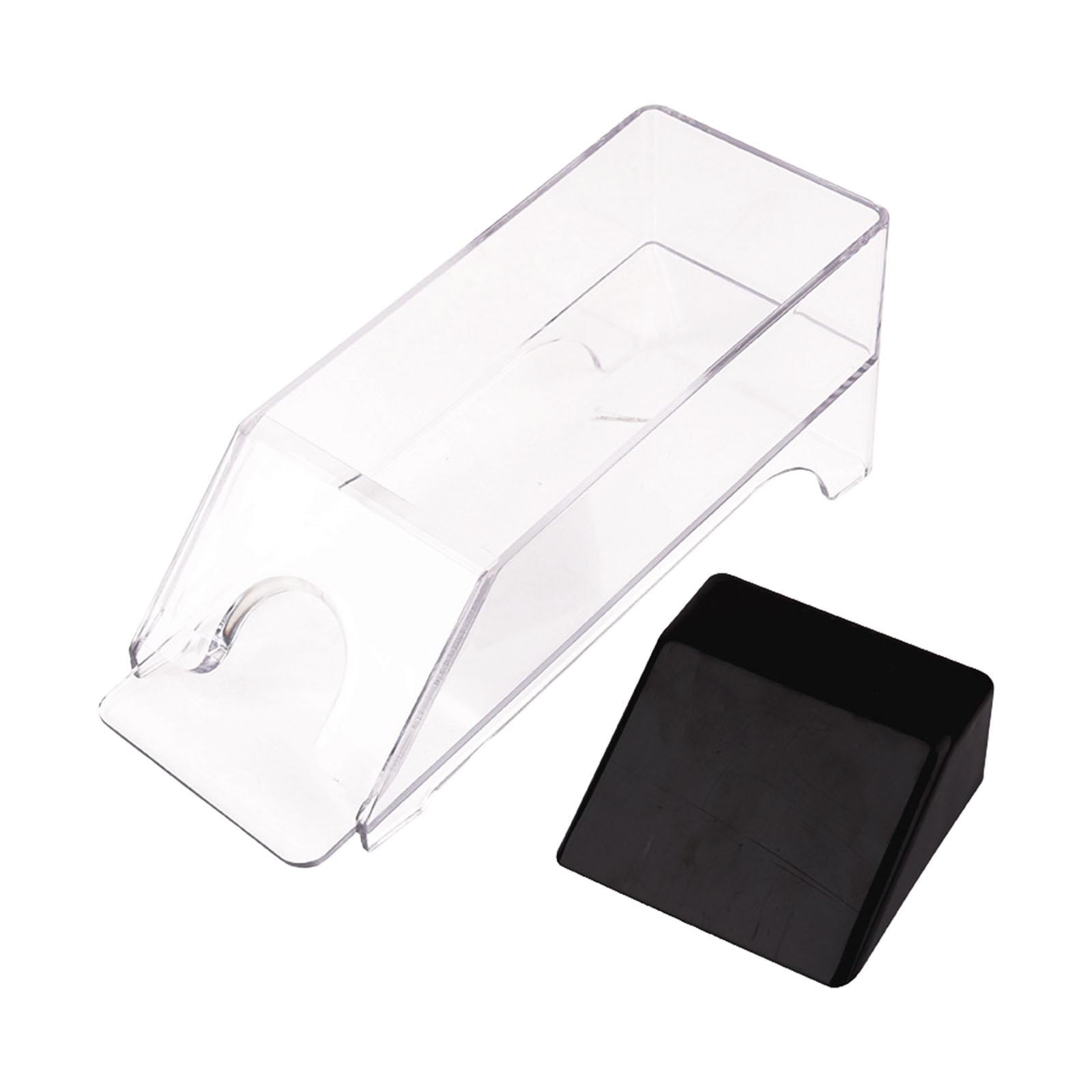 PETSOLA Acrylic Card Dispenser, Card Dealing Shoe Dealing Holder Shoe ...